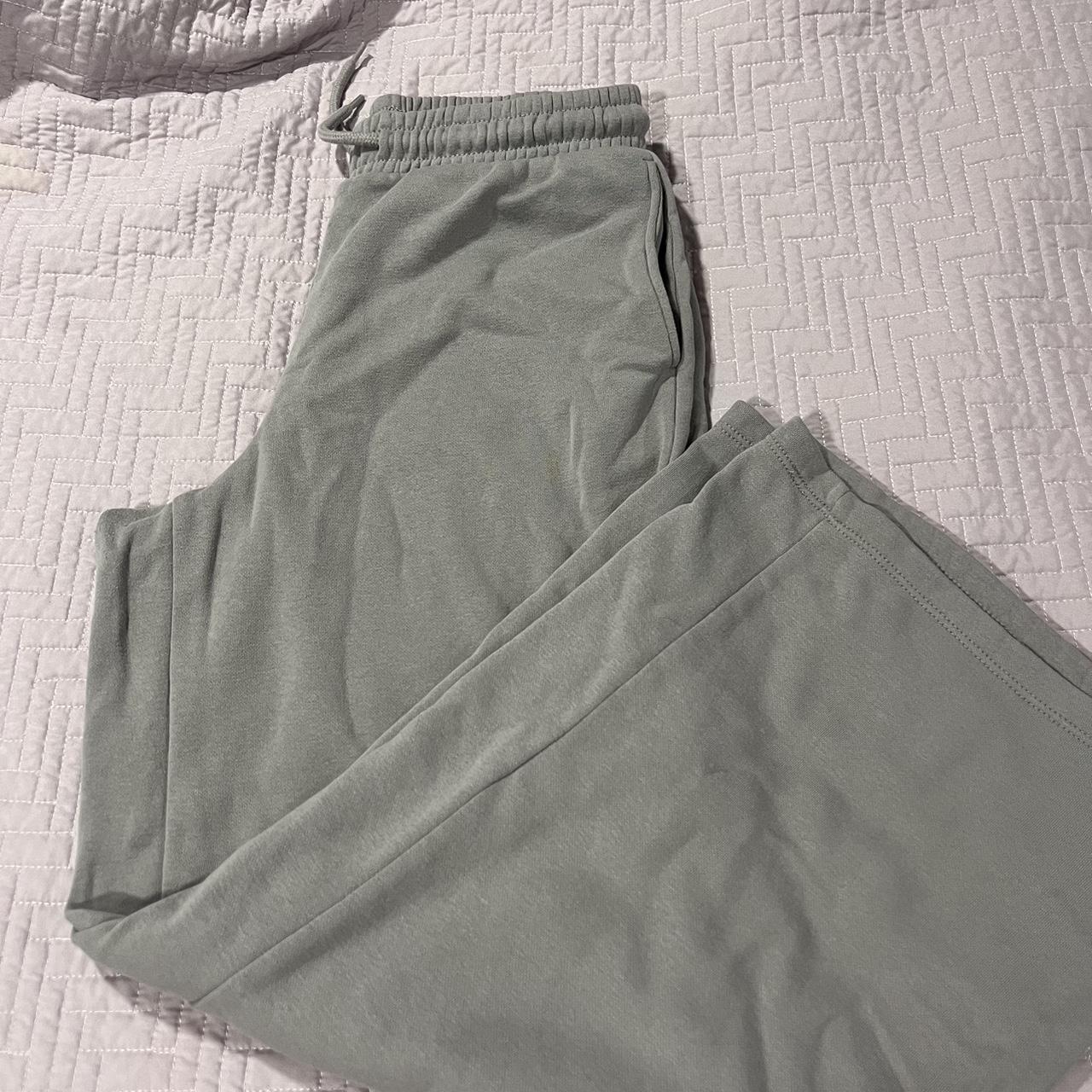 H&M Divided wide leg sweatpants #hm #sweatpants... - Depop