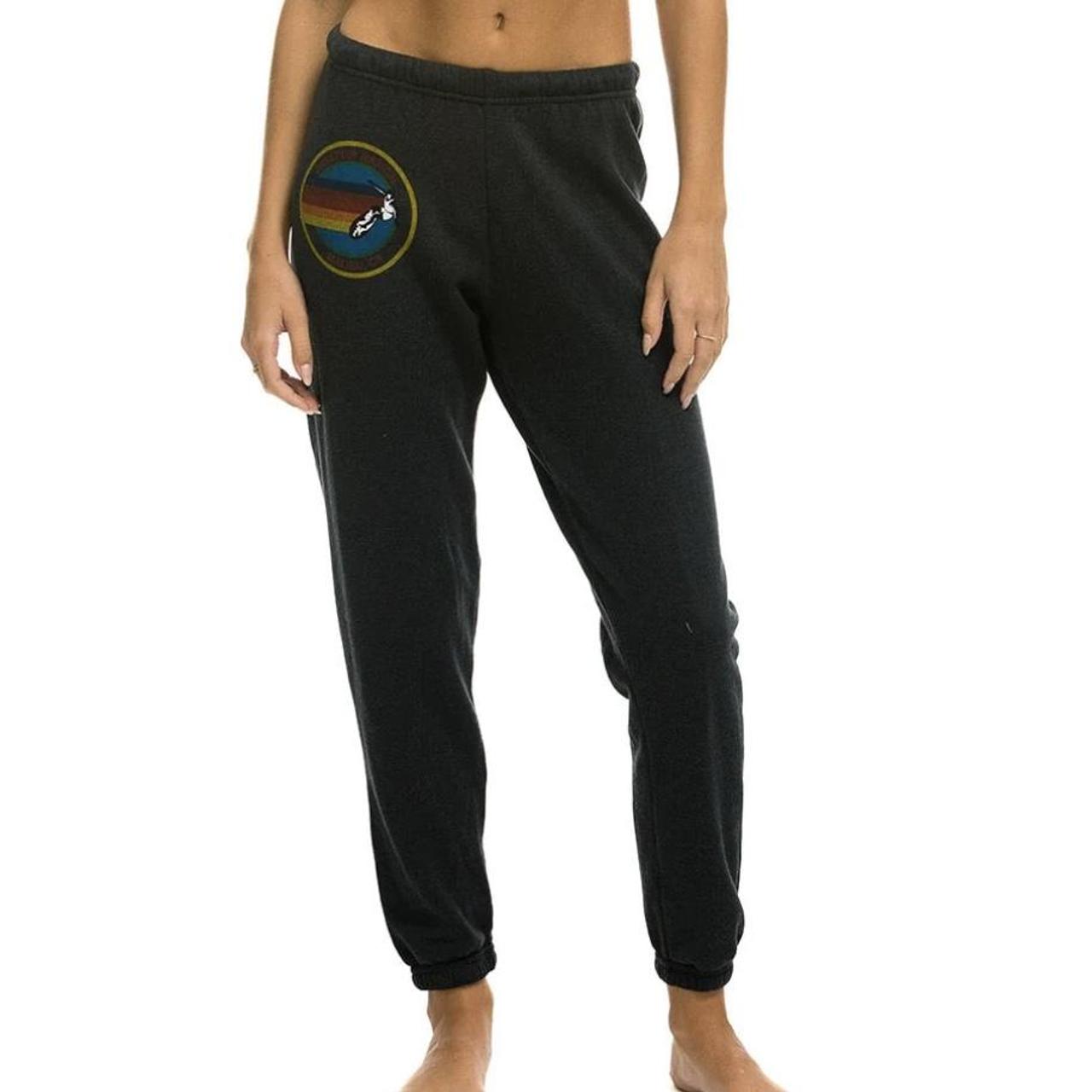 Aviator Nation Malibu Sweatpants in Charcoal / DM... - Depop