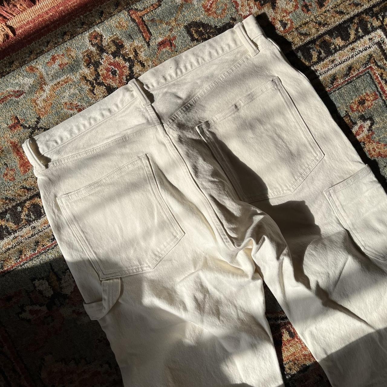 Cream Double Knee Painter pants from Gap, never worn - Depop