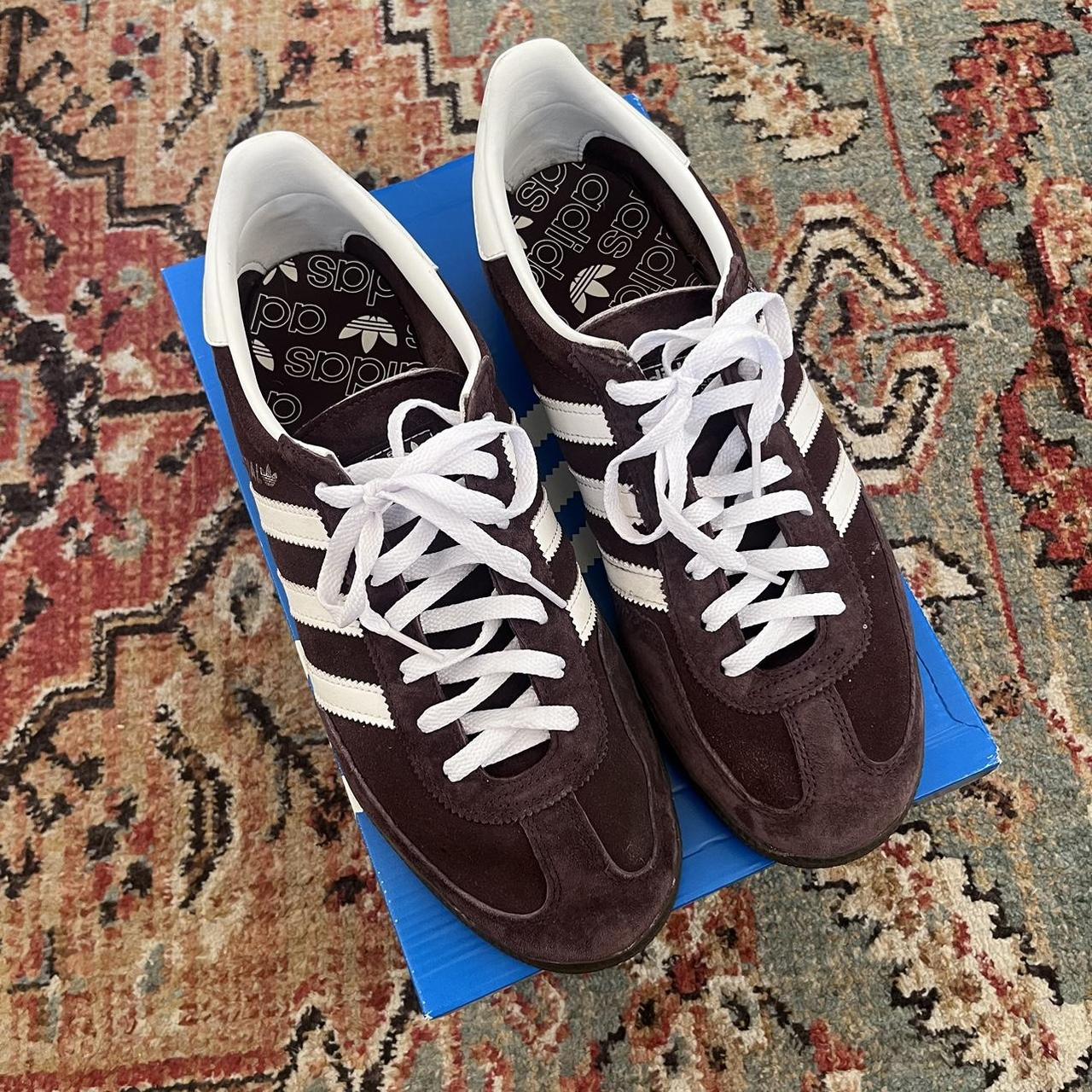 Adidas Handball Spezial in a sweet chocolate... - Depop