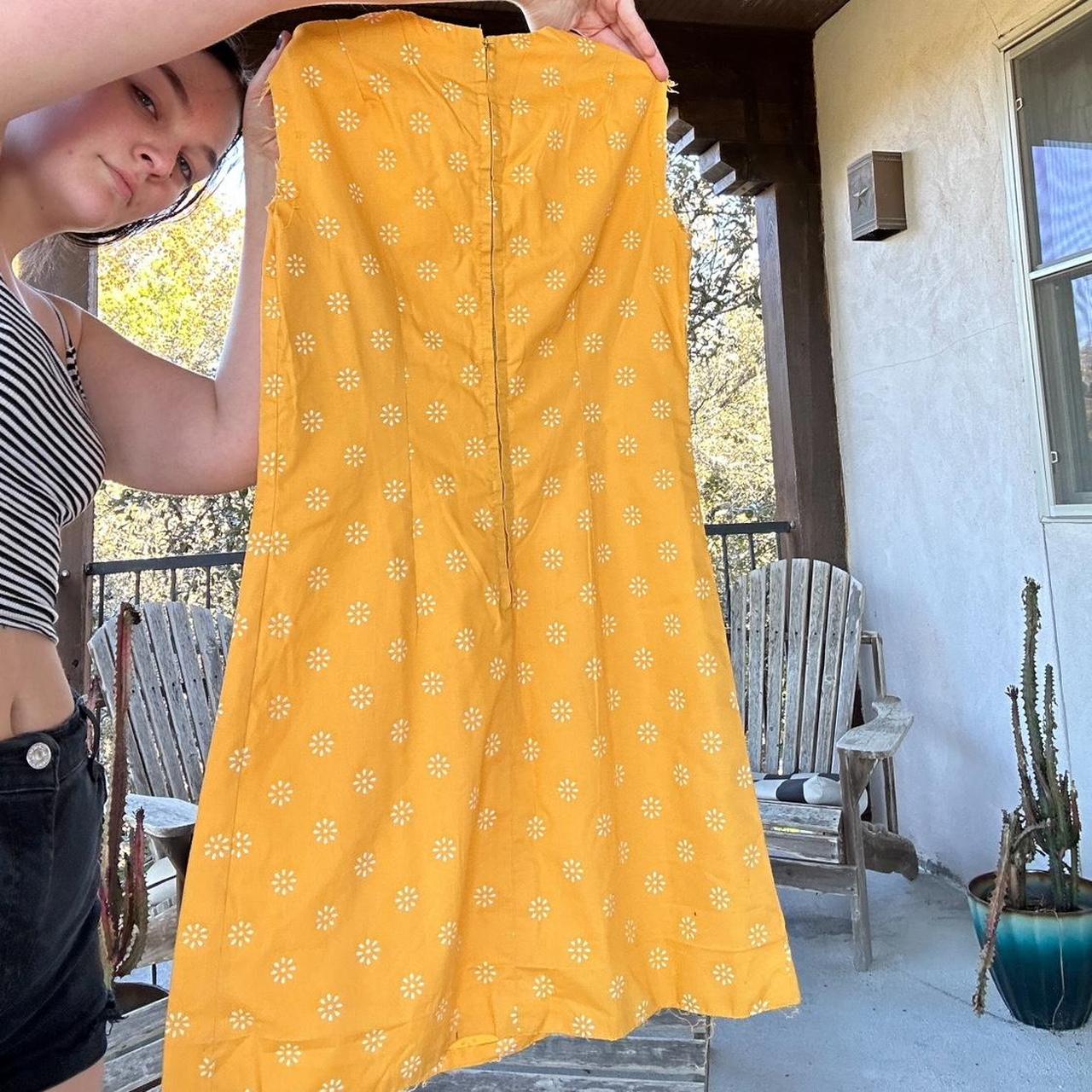 THE MOST ADORABLE 60s MINI Clearly handmade with a... - Depop