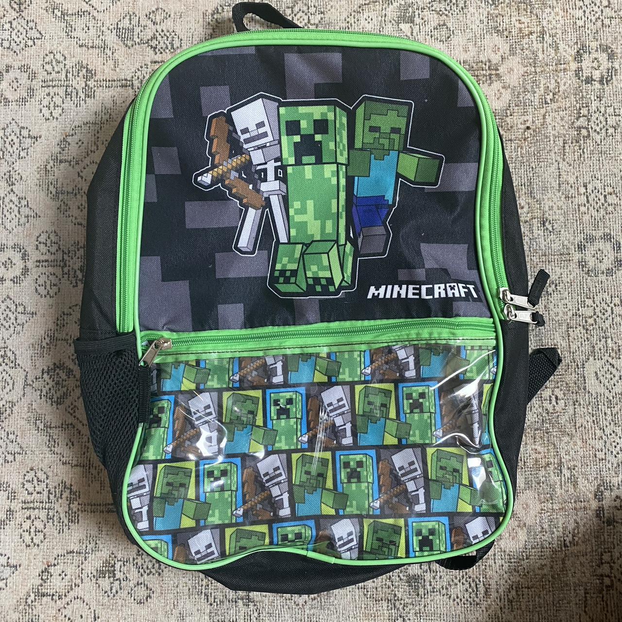 Minecraft backpack! Campy and cute #skater... - Depop