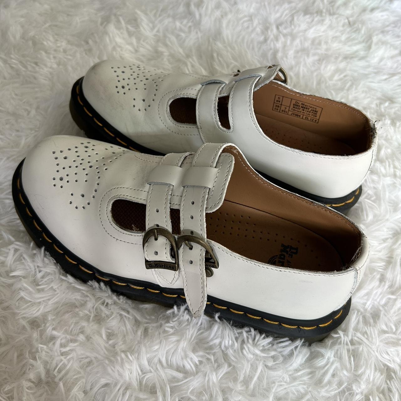 Doc martens 8065 SMOOTH LEATHER MARY JANE SHOES Size 7 - Depop
