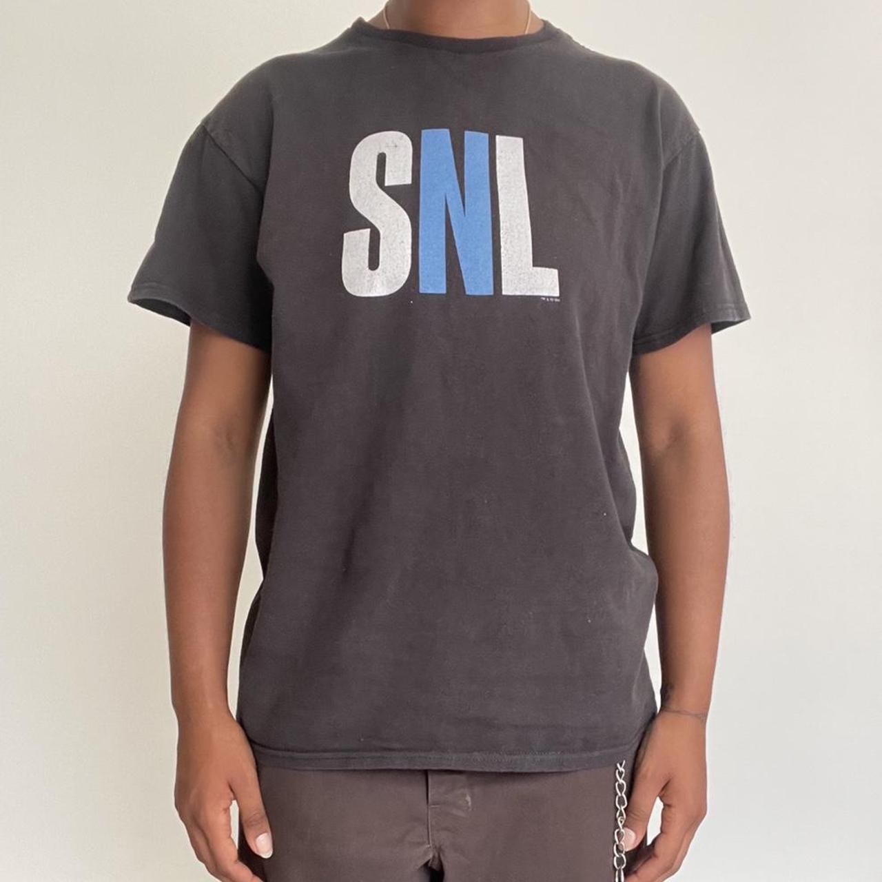 Vintage Black Saturday Night Live tee For my SNL... - Depop