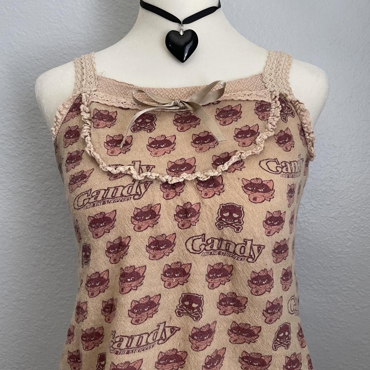 vintage gyaru top from japan ! shown on xs, can fit... - Depop