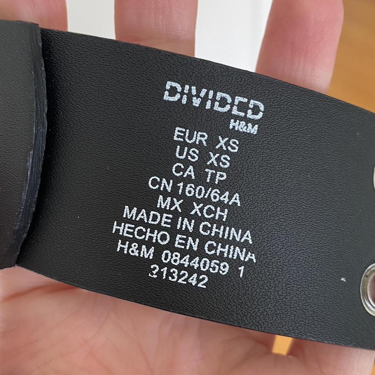 DIVIDED H&M belt XS - Depop