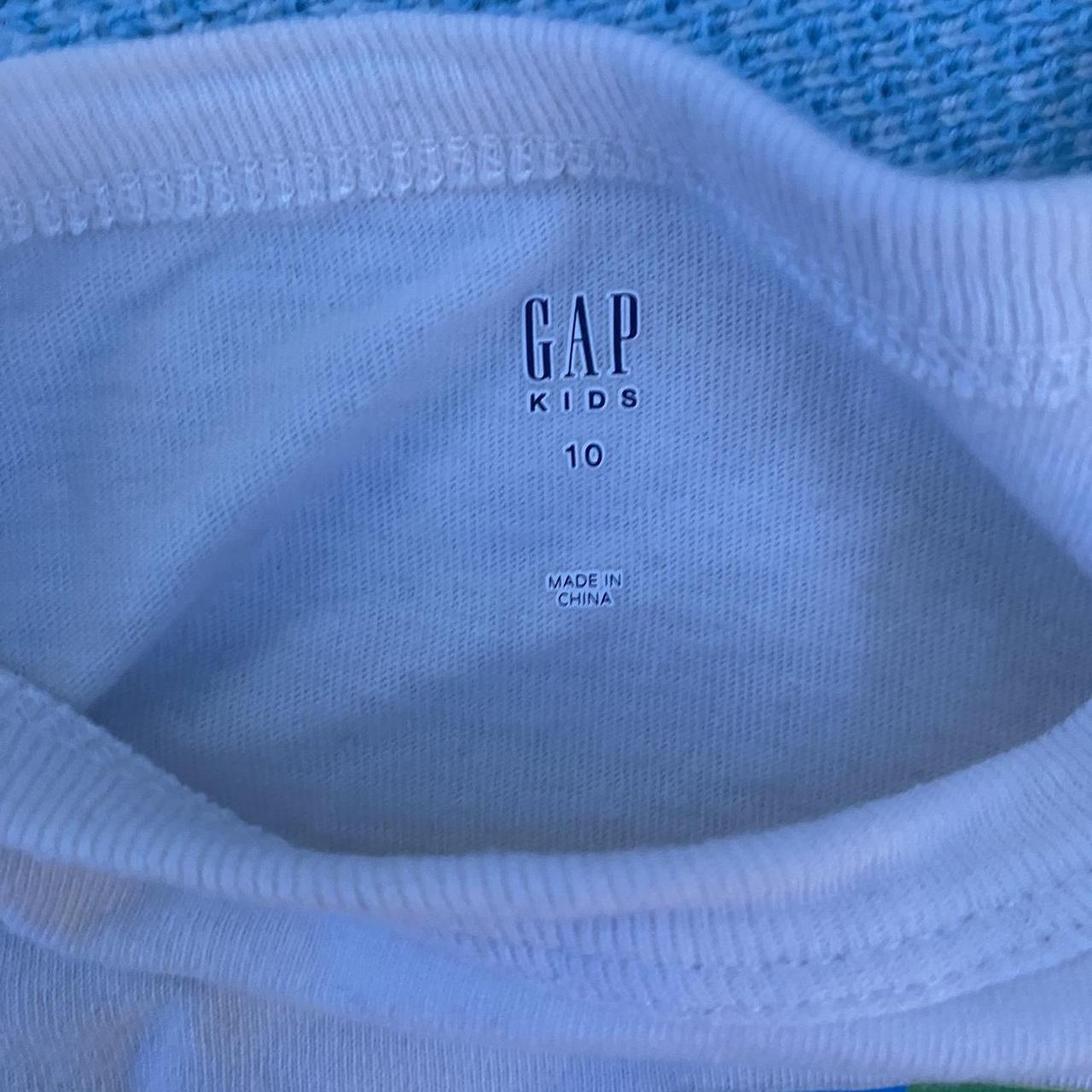 gap kids stranger things season 3 baby tee!!... - Depop gap kids stranger things season 3 baby tee!!... - Depop
