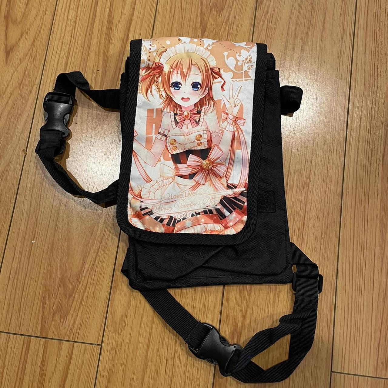 Love Life Happy Valentines anime satchel backpack... - Depop