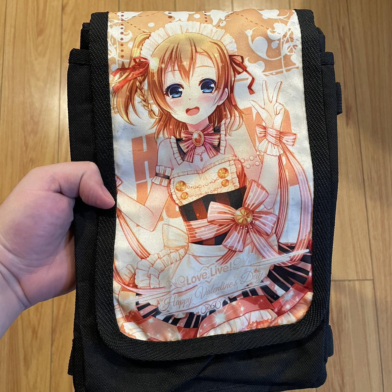 Love Life Happy Valentines anime satchel backpack... - Depop