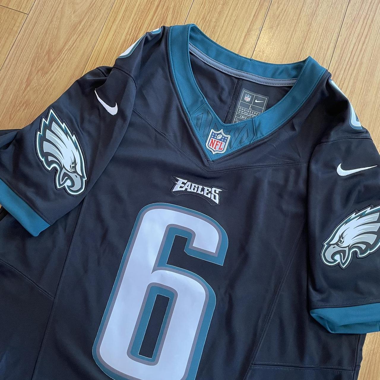 Nike NFL Philadelphia Eagles number 6 Smith jersey.... - Depop