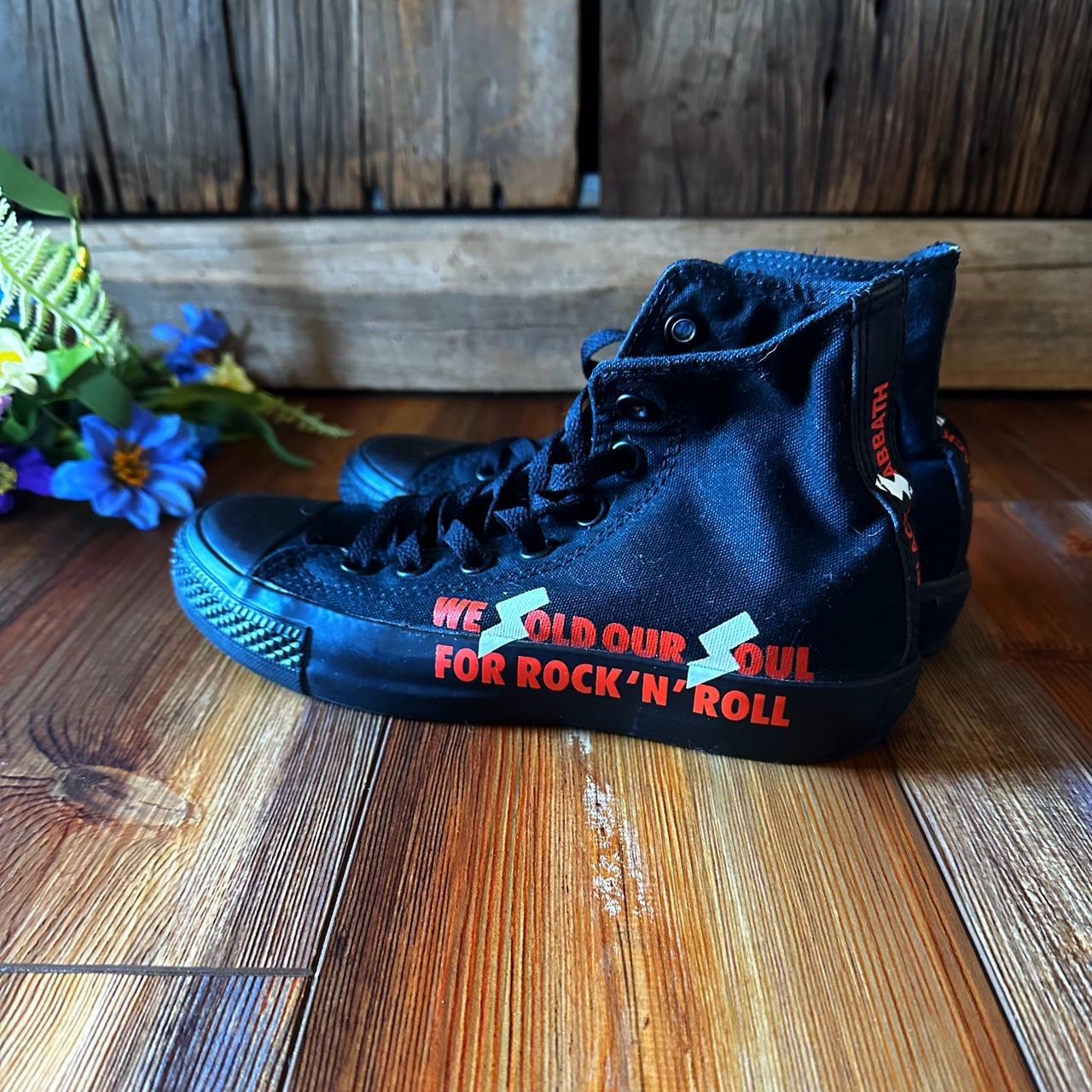 2007 Black Sabbath limited edition Converse. These... - Depop