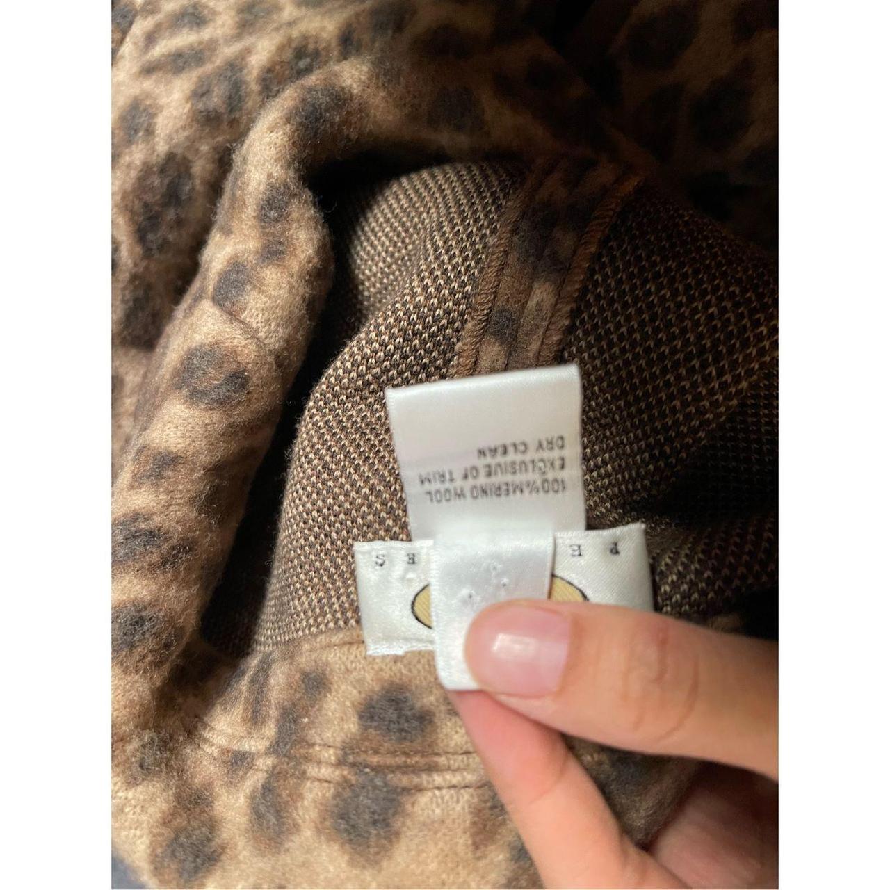 Talbots wool leopard print blazer medium No flaws.... - Depop