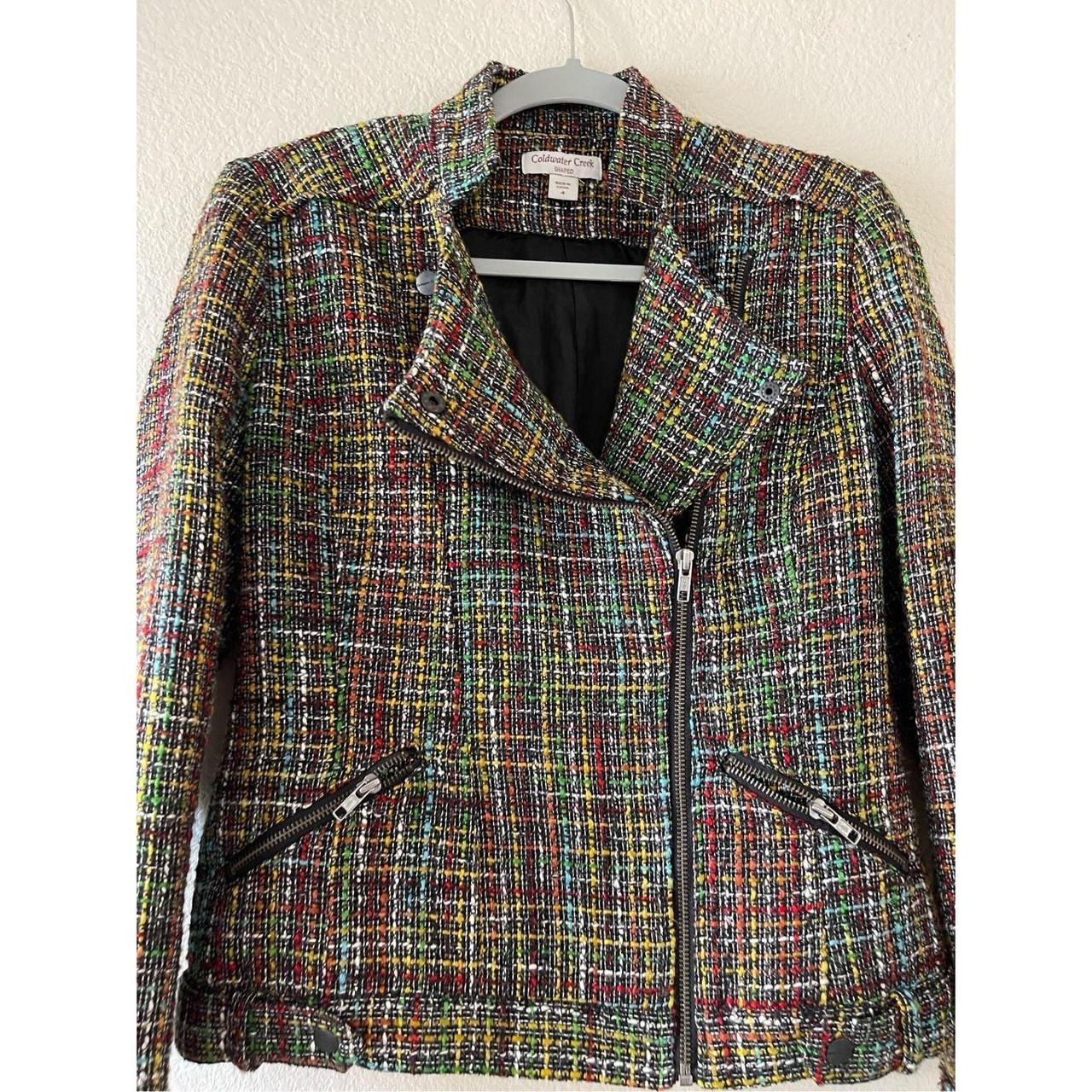 Coldwater Creek Women's Green Jacket | Depop