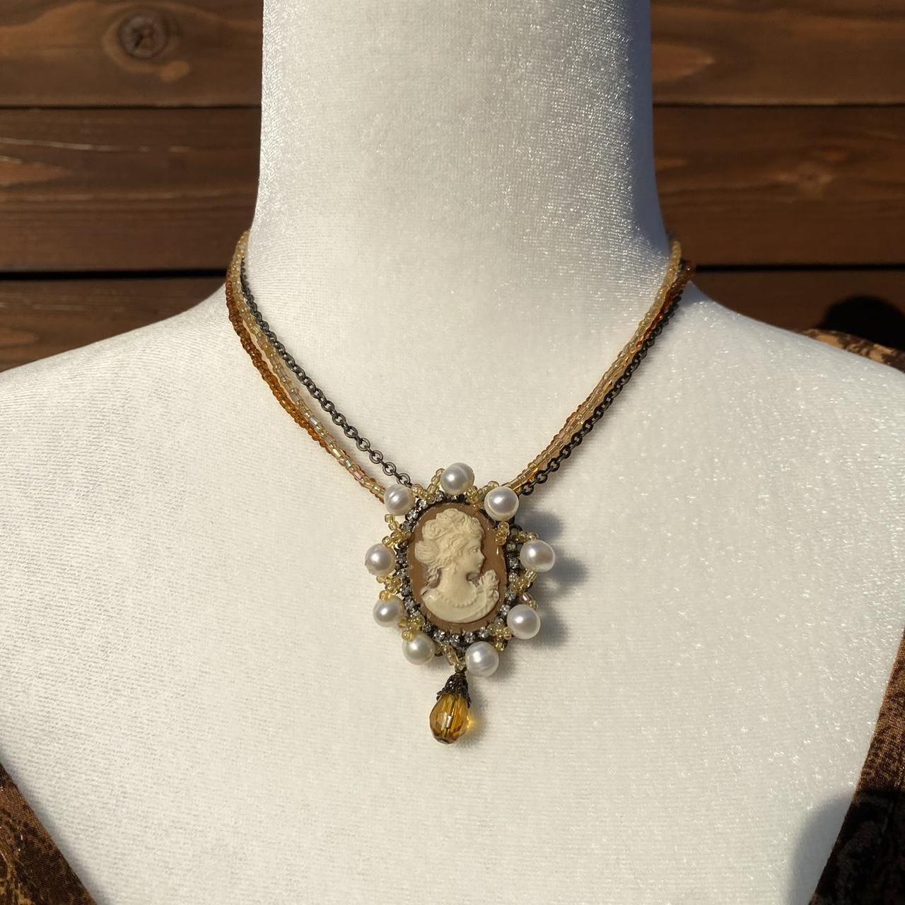 Vintage Cookie Lee Necklace -super cute -great... | Depop