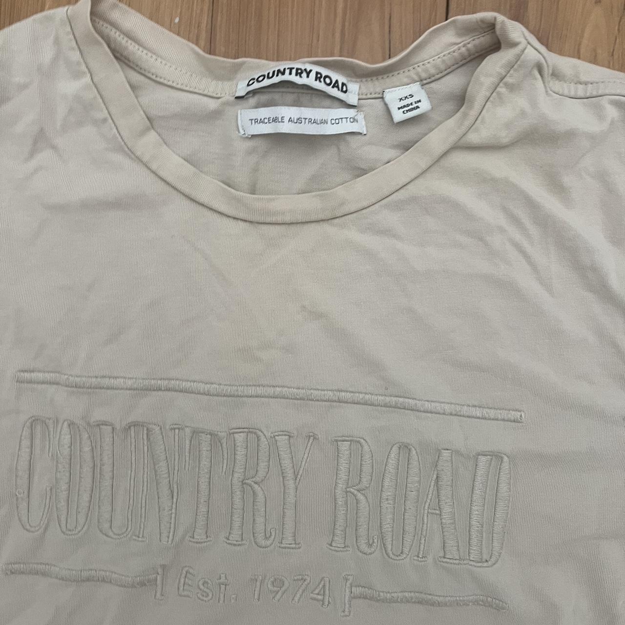 Country Road tee tshirt Size xxs - fits like a... - Depop