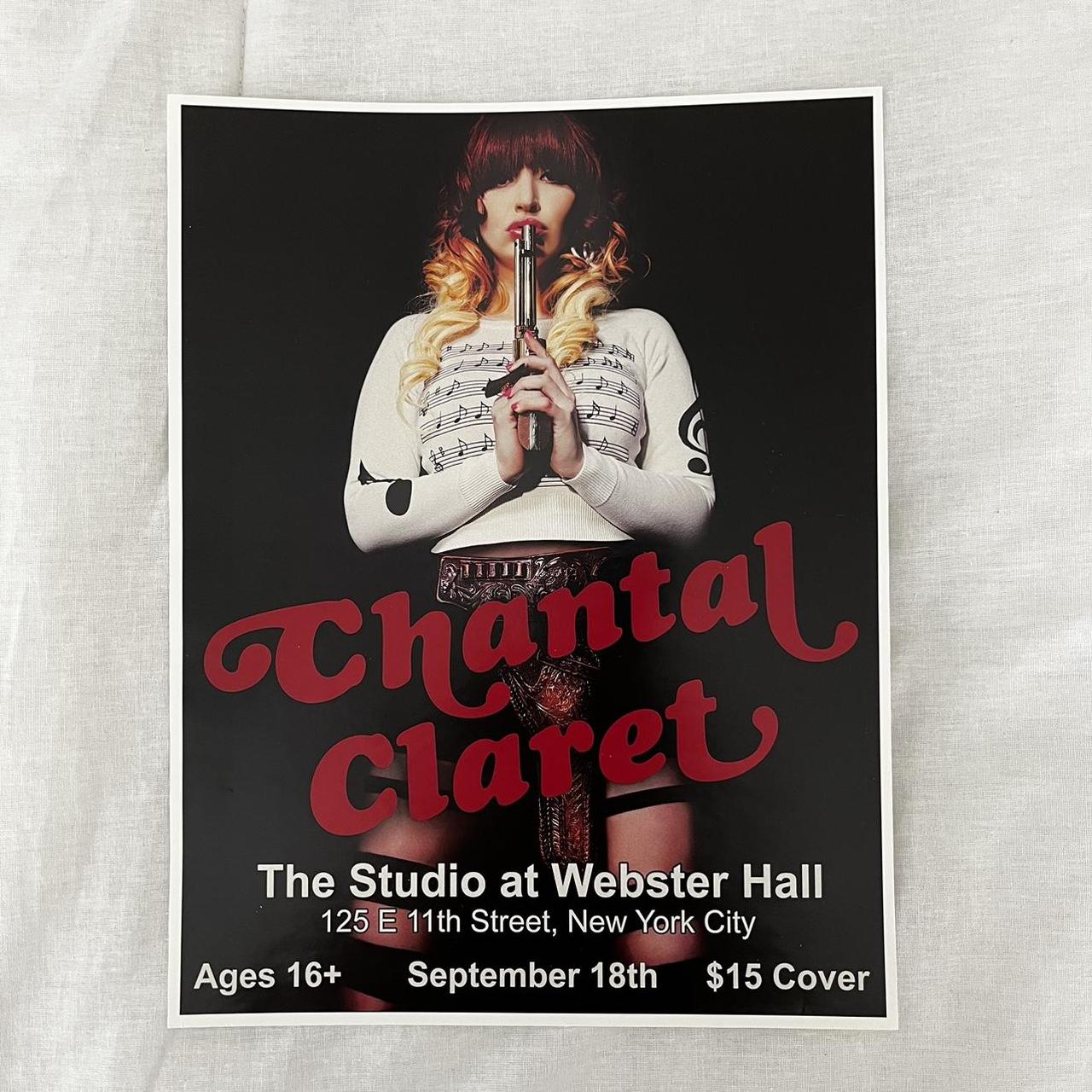 chantal claret webster hall nyc show... - Depop