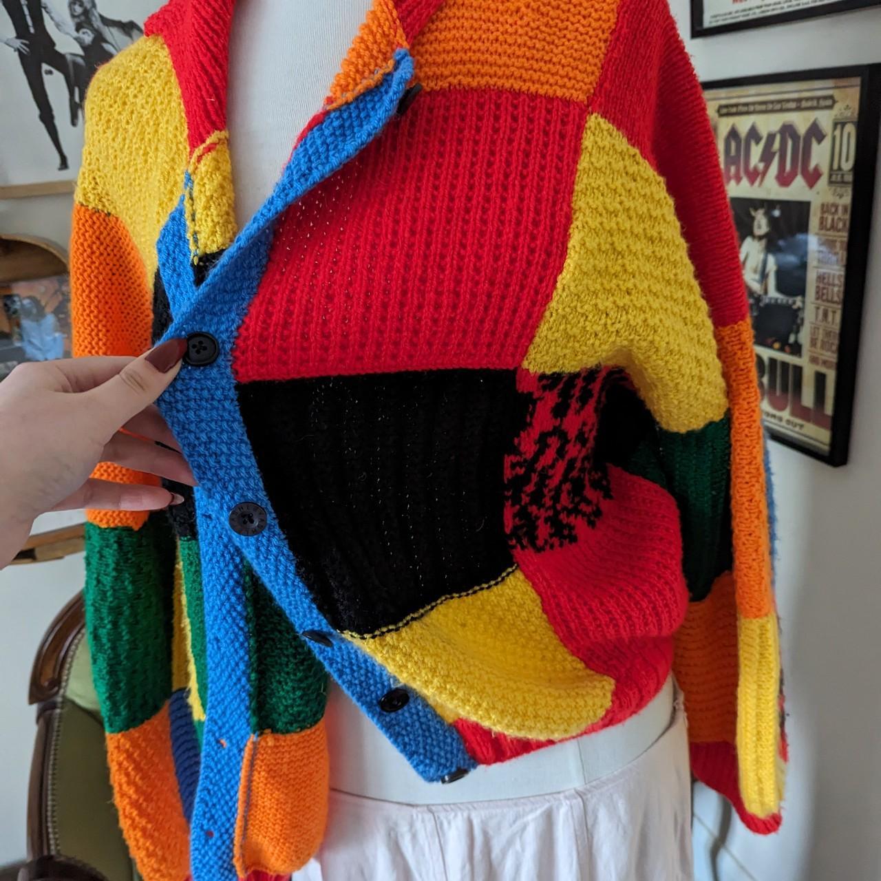 Handmade Harry styles button up cardigan Oversized... - Depop