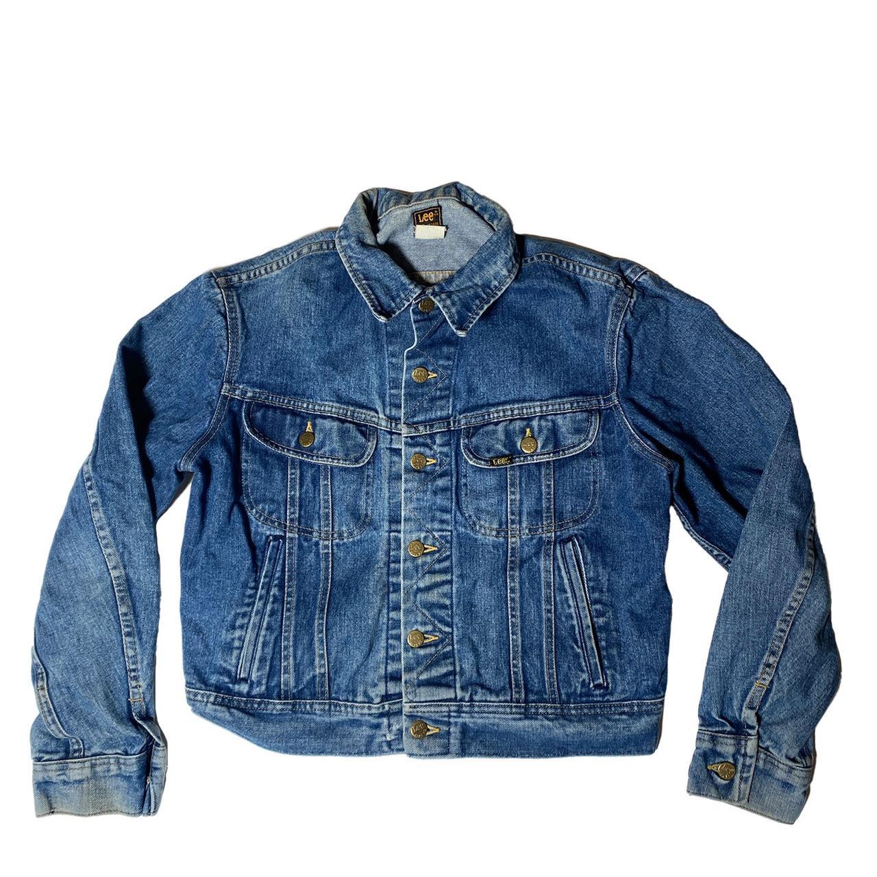 Women’s 80s vintage lee jacket Size 44 Note:... - Depop