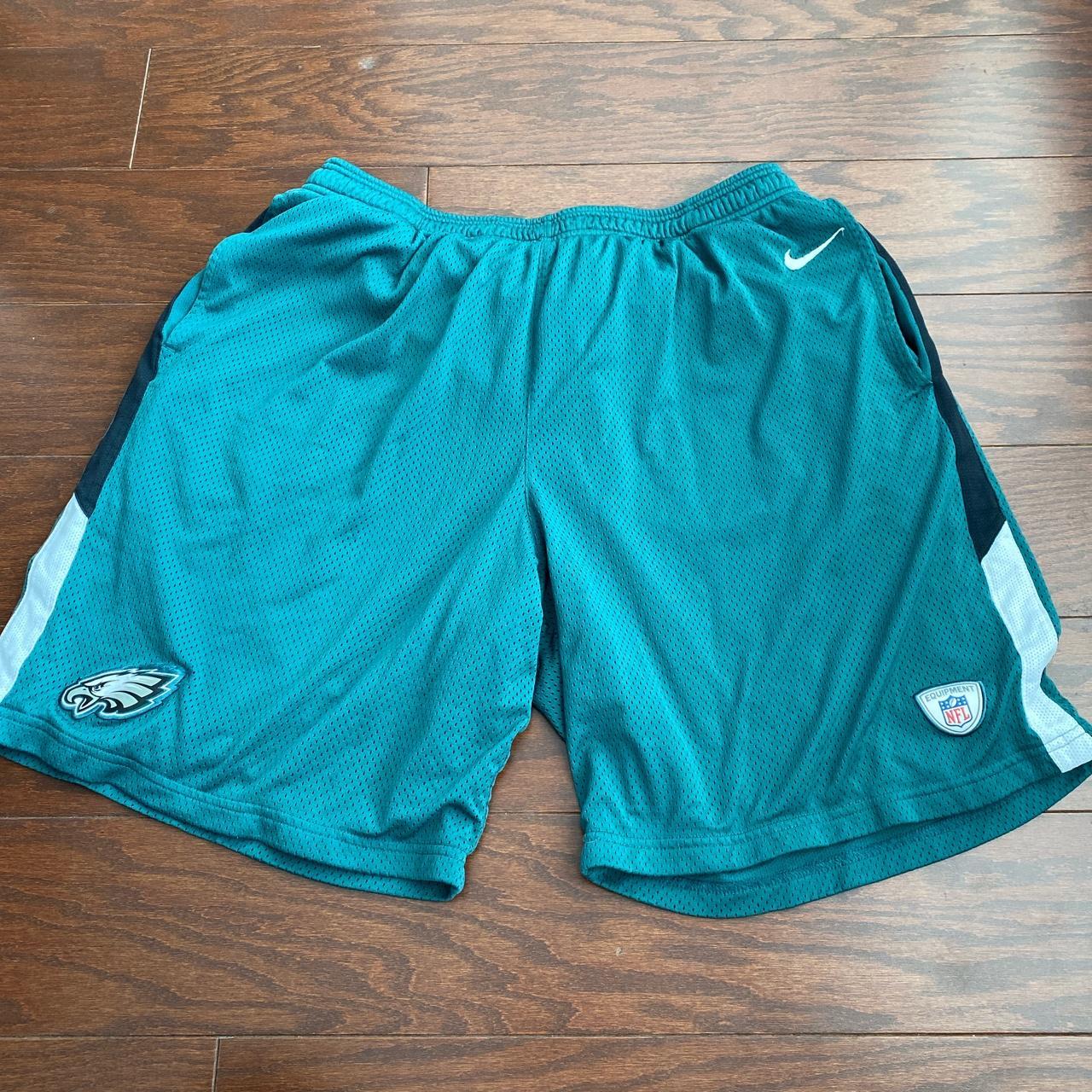 Philadelphia Eagles Football team Nike mesh shorts... - Depop