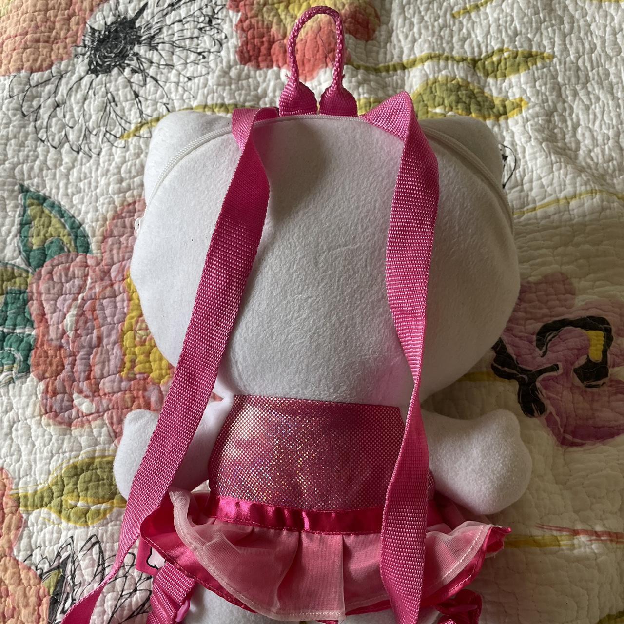 hello kitty plush backpack!! - super cute!! -... - Depop