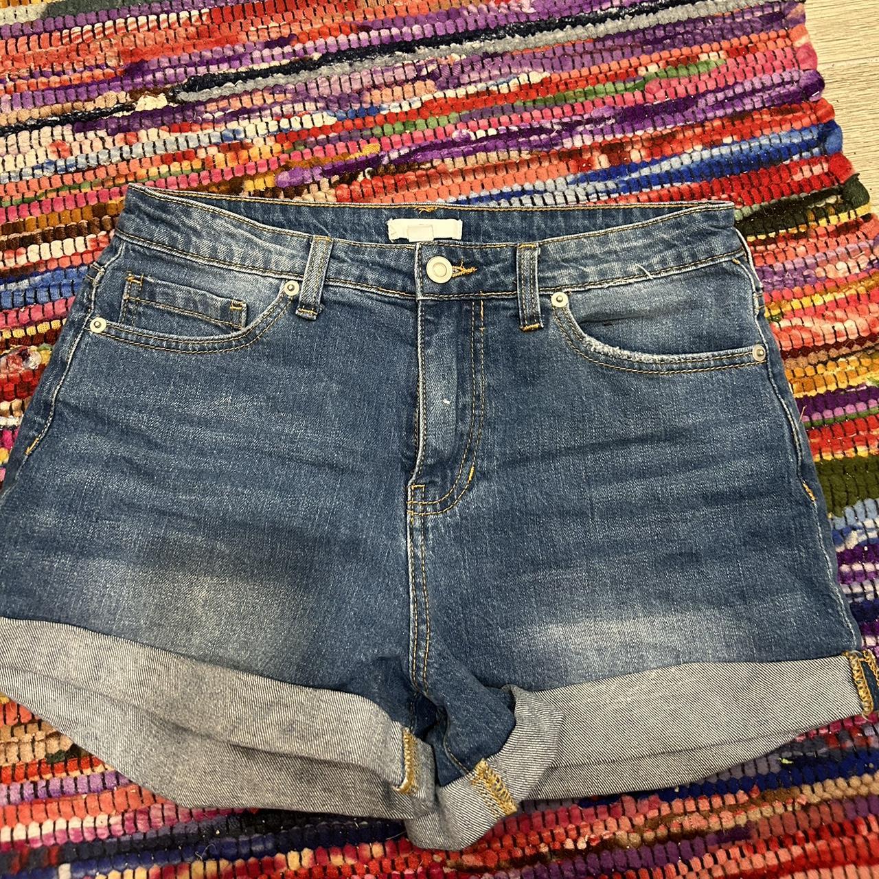 BP by nordstrom denim shorts. size 29. only worn once - Depop