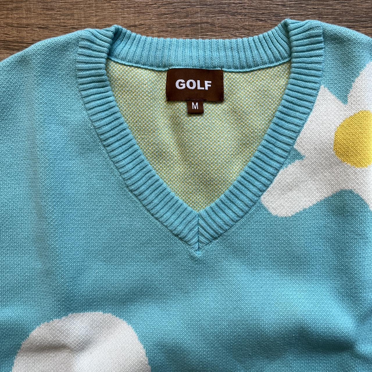 Golf flower boy sweater vest New Beautiful colors... - Depop