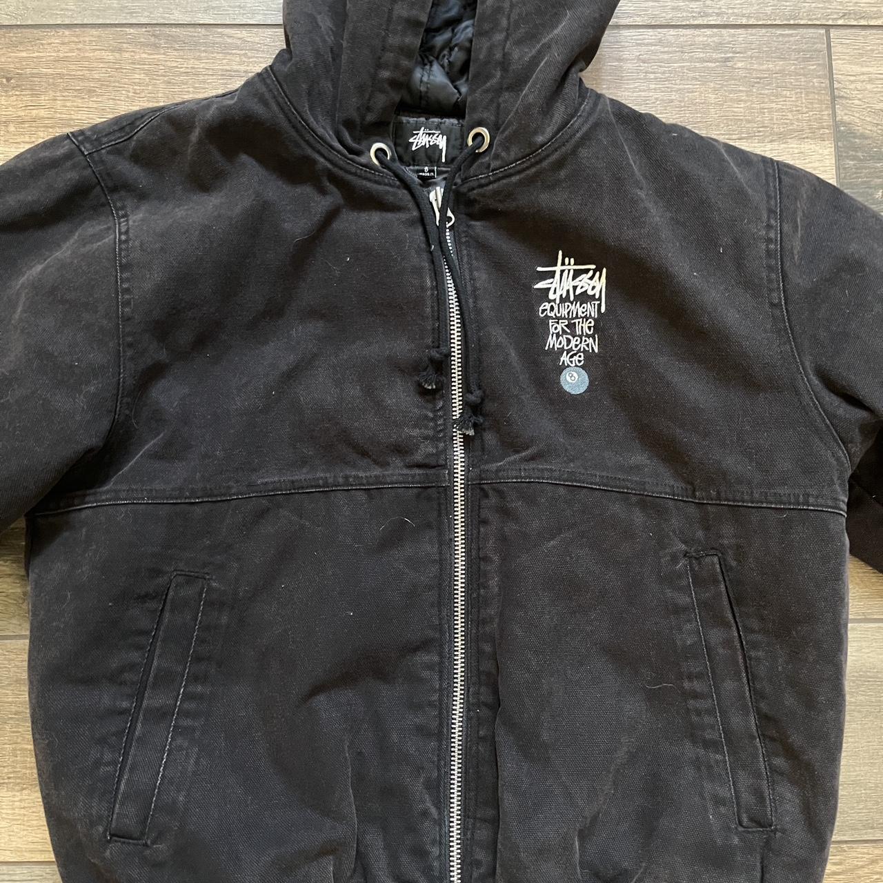 Stussy Canvas Insulated Work Jacket Size: S... | Depop
