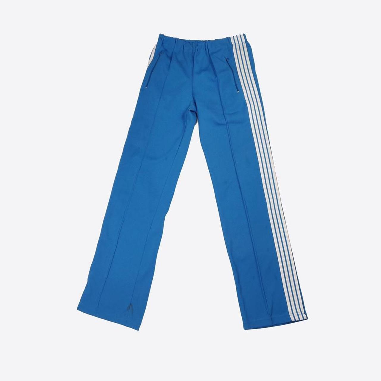 VINTAGE TRACKSUIT BOTTOMS Striped tracksuit... - Depop