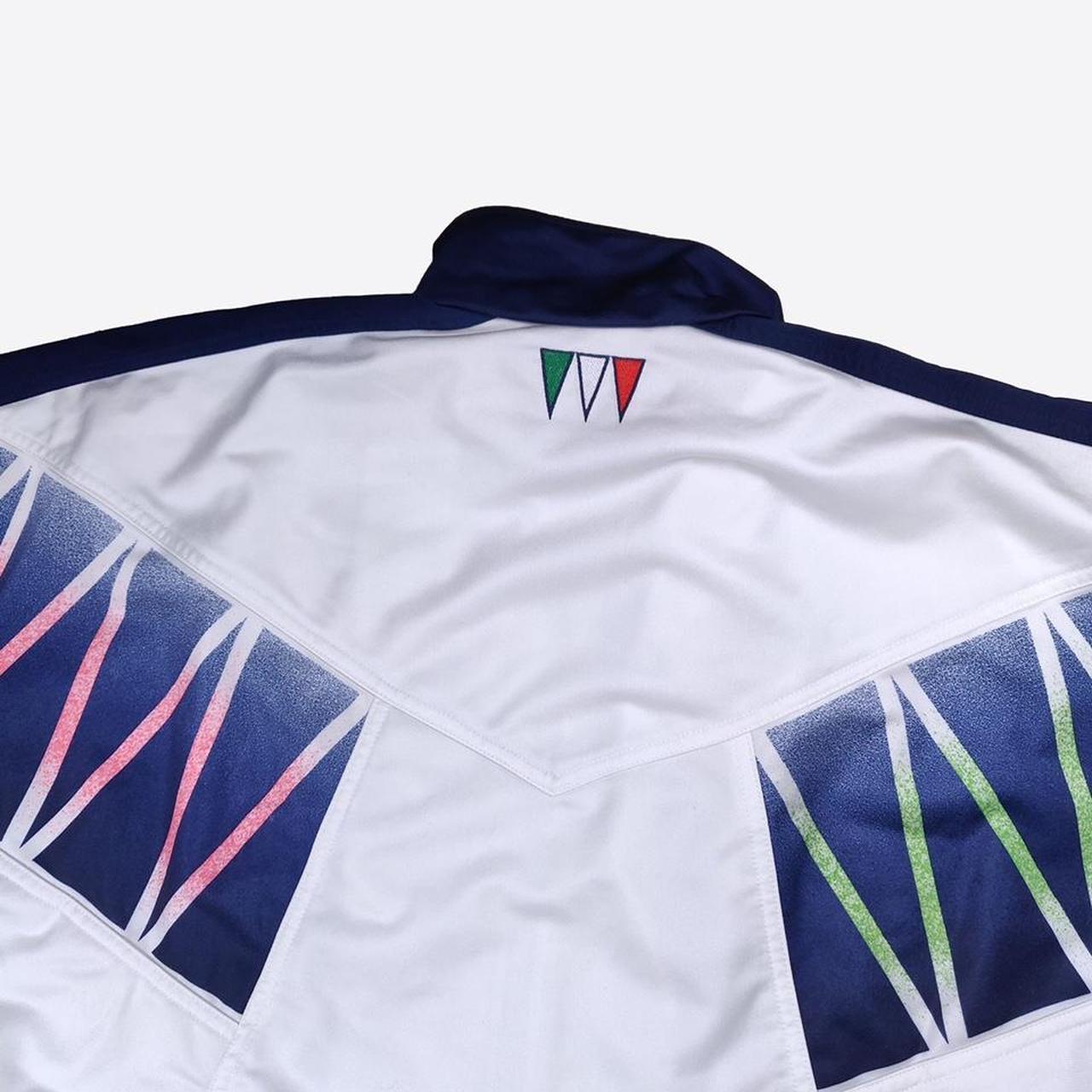 VINTAGE ITALY JUMPER Italy Diadora football jumper!... - Depop