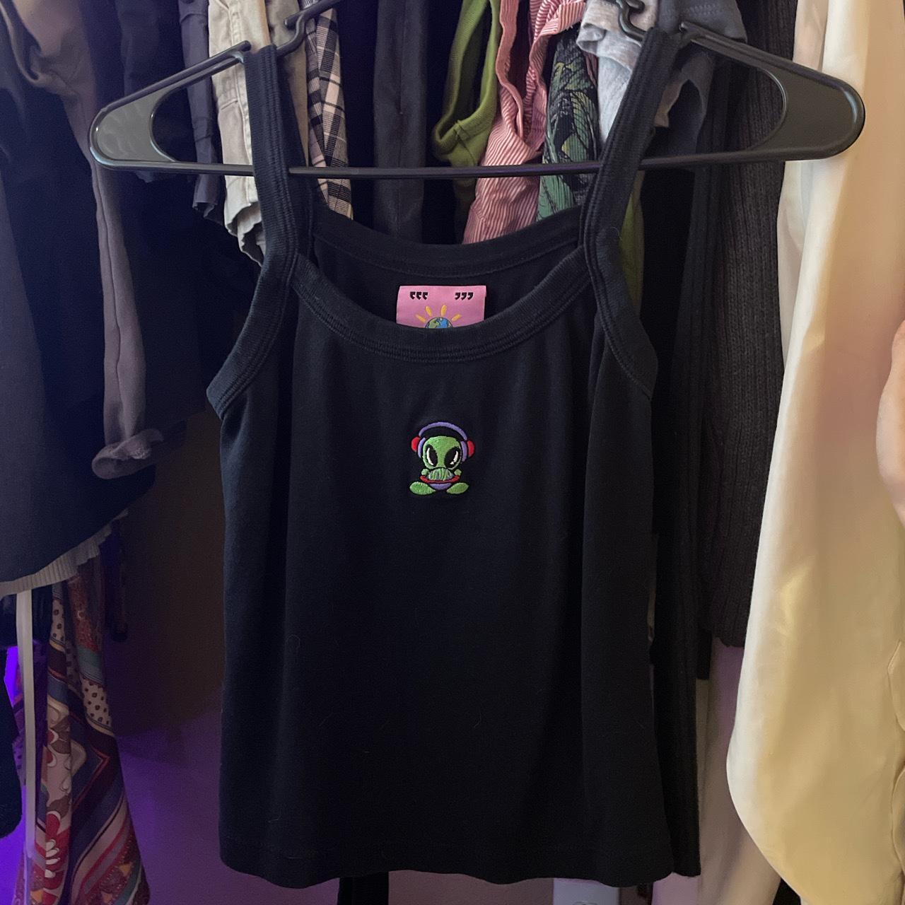 UNIF ALIEN TANK It’s actually very cute but I never... - Depop