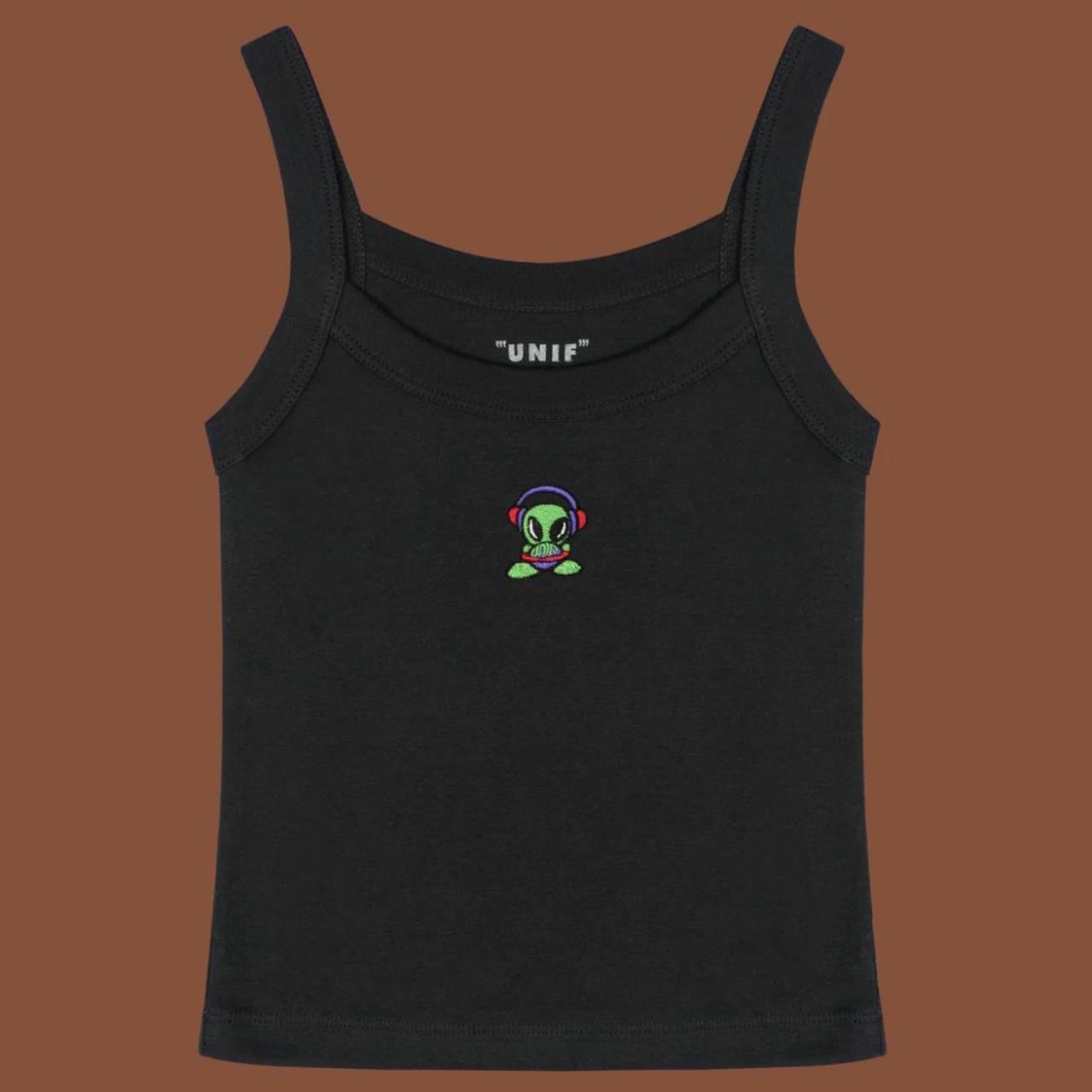 UNIF ALIEN TANK It’s actually very cute but I never... - Depop