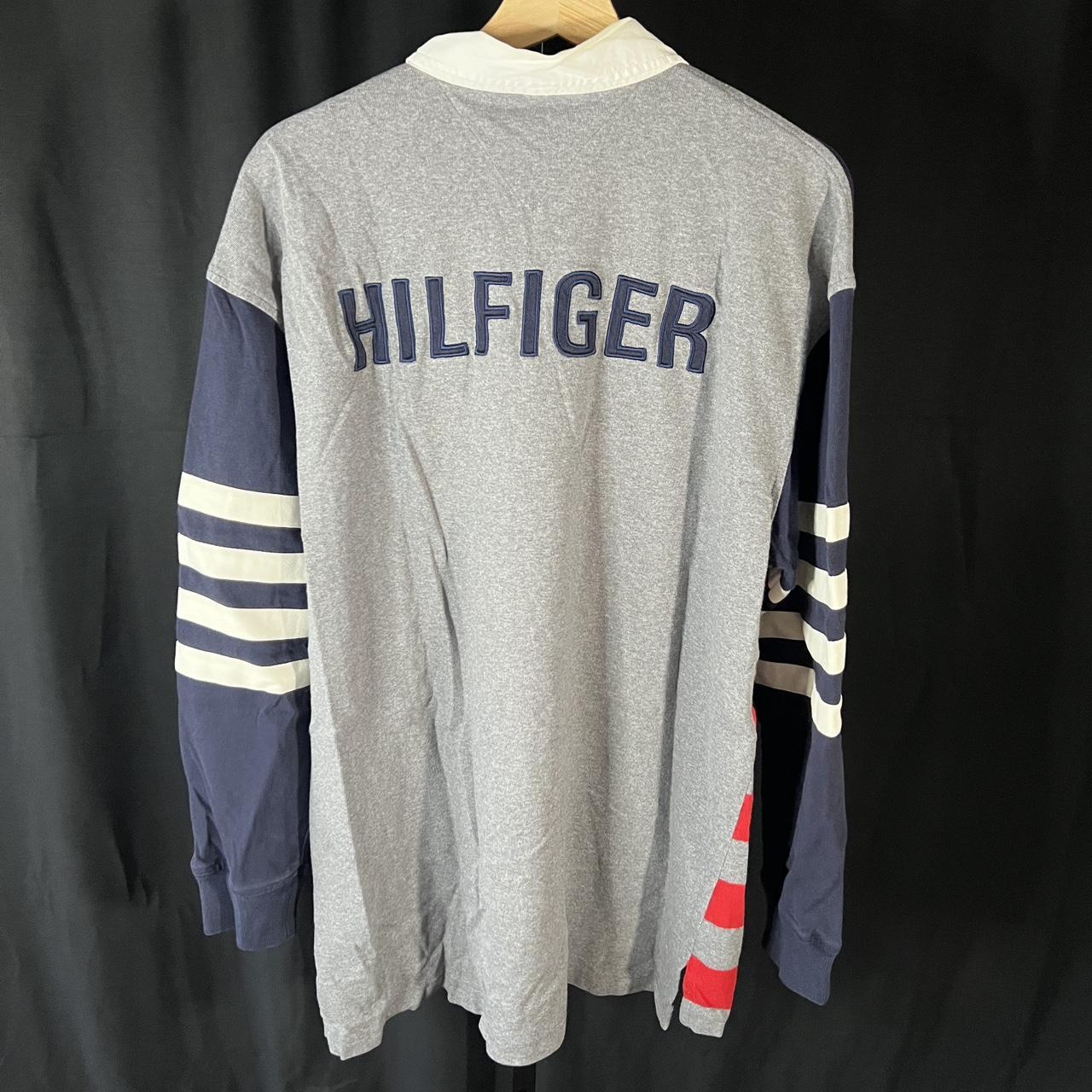 Tommy Hilfiger Rugby Polo Size XL 25 pit to pit 32... - Depop