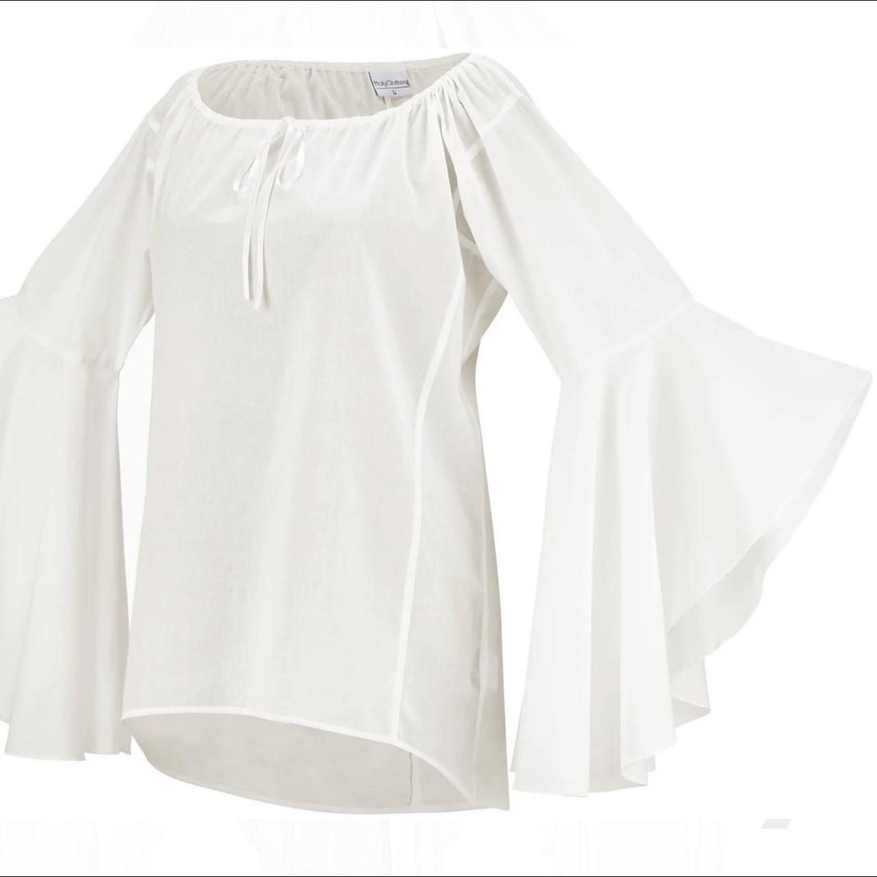 Holy Clothing Angelic Tunic (Color: Natural),... - Depop