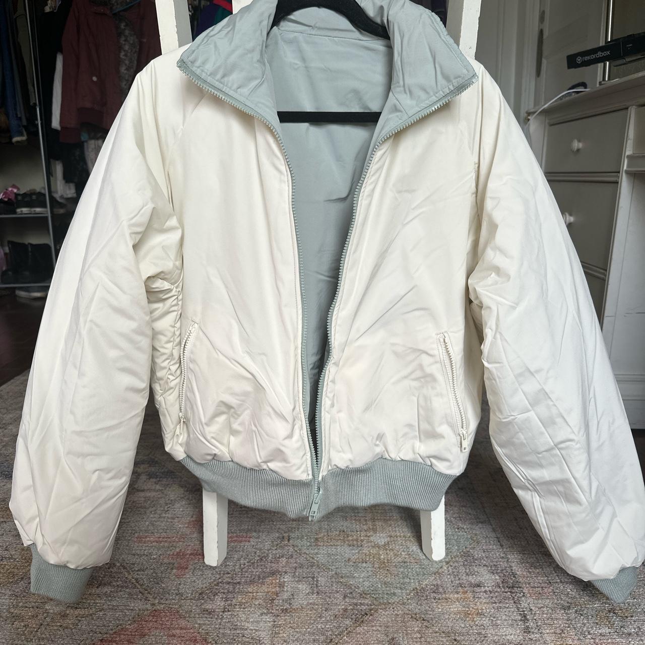 brandy melville reversible puffer jacket! new with... - Depop