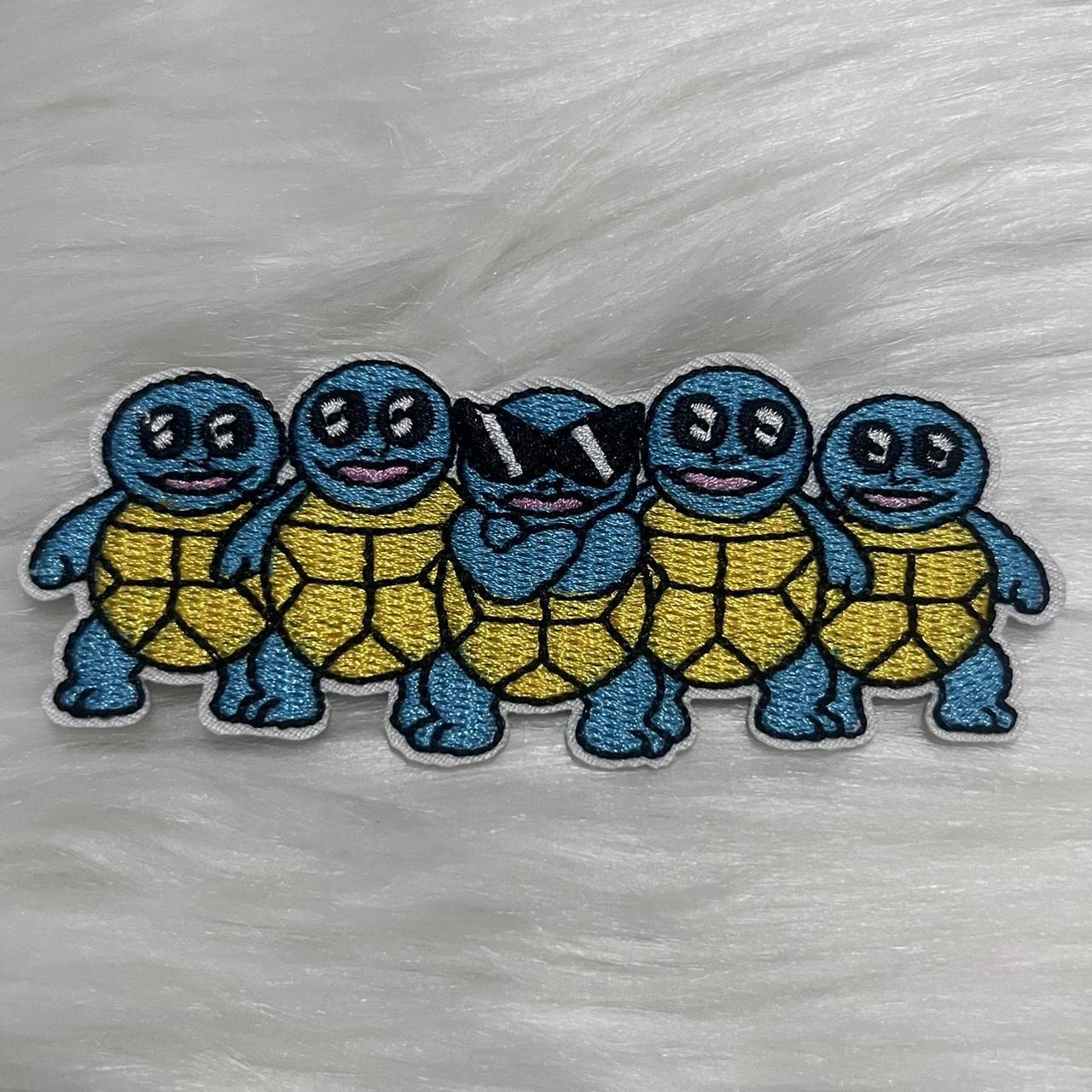 Squirtle squad iron on patch #Pokemon #Squirtle | Depop