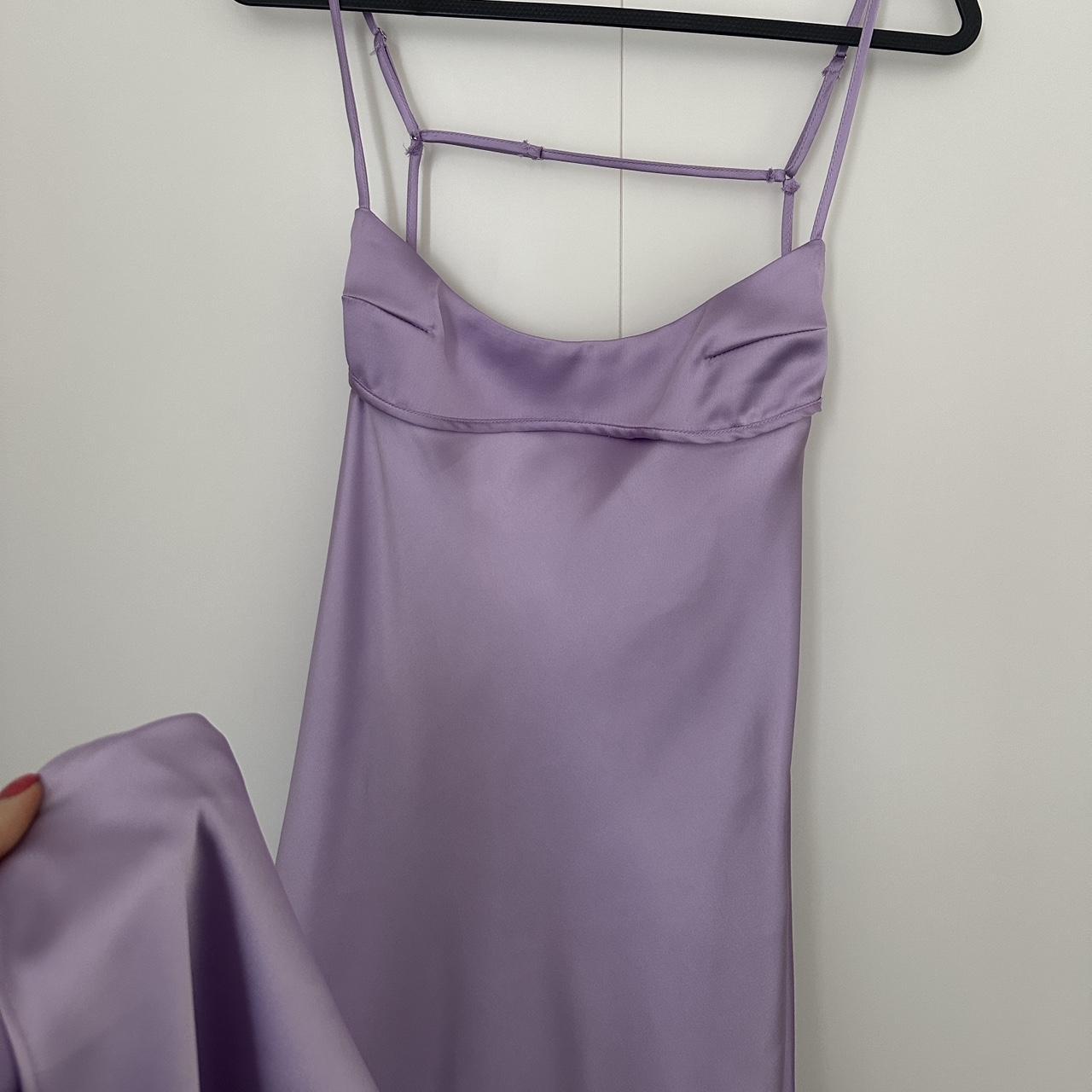 Zara Women's Purple Dress | Depop