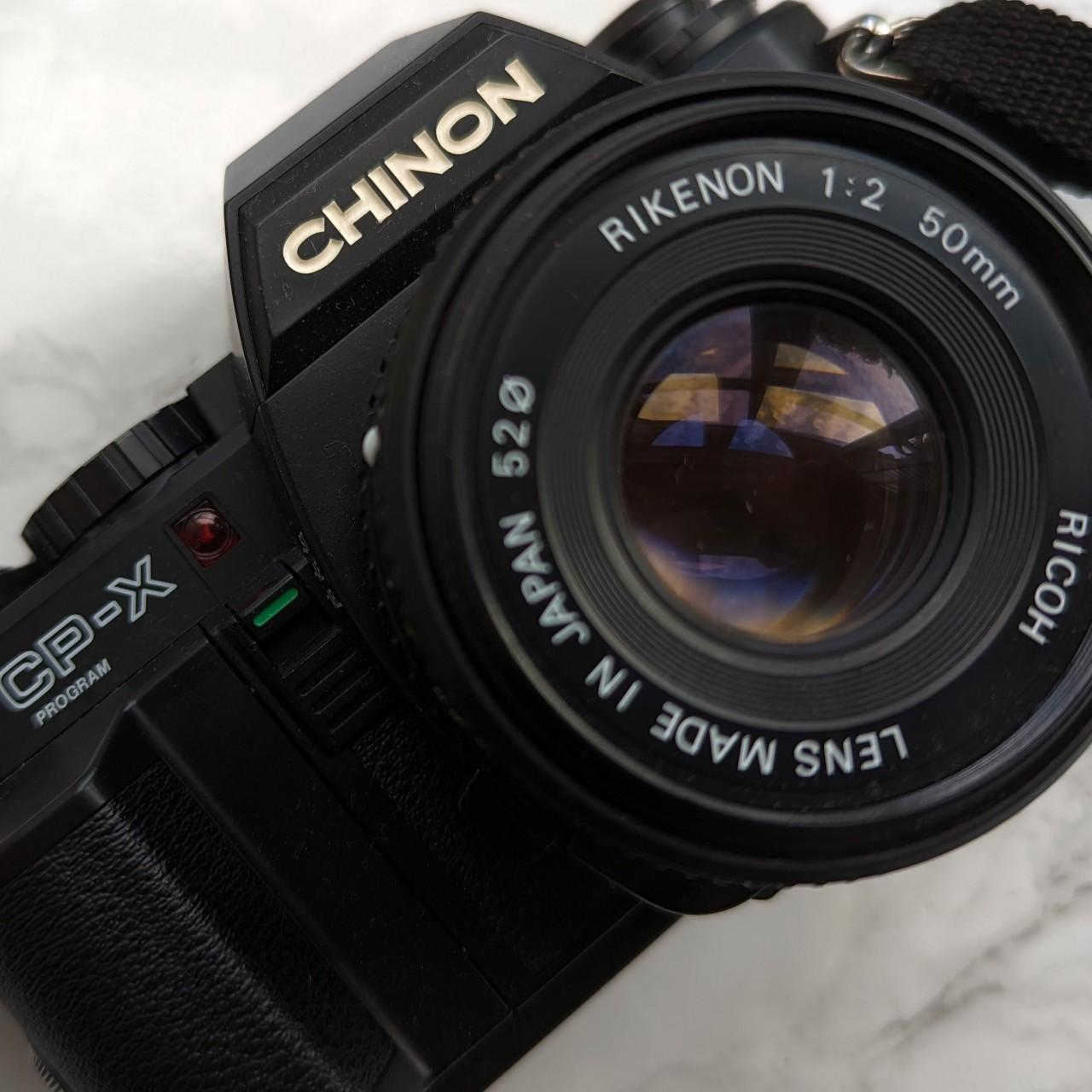 Chinon CP-X Program 35mm SLR Film camera Takes... - Depop