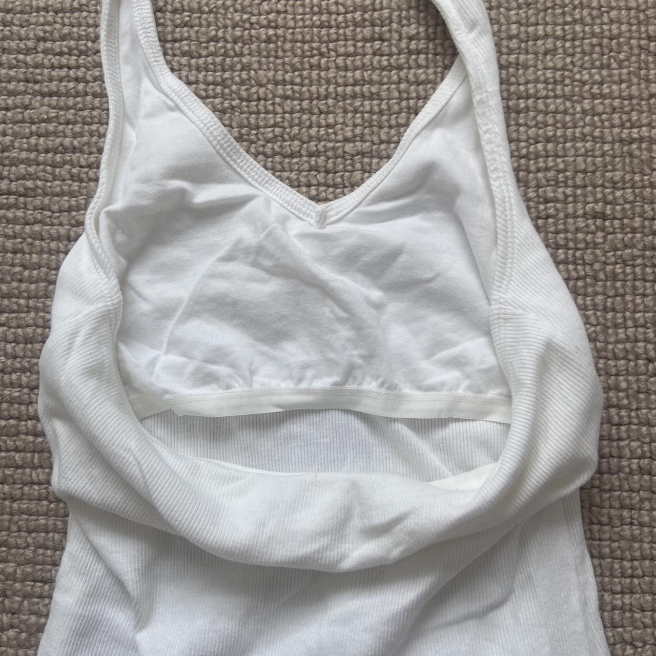 Cutest white Hollister halter neck body suit 🤩 great... - Depop