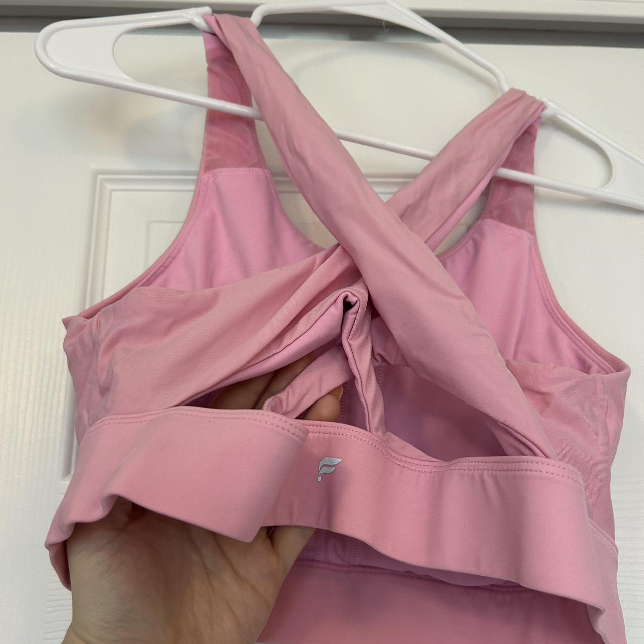 Pink Fabletics Sportsbra/ Workout Top - Depop