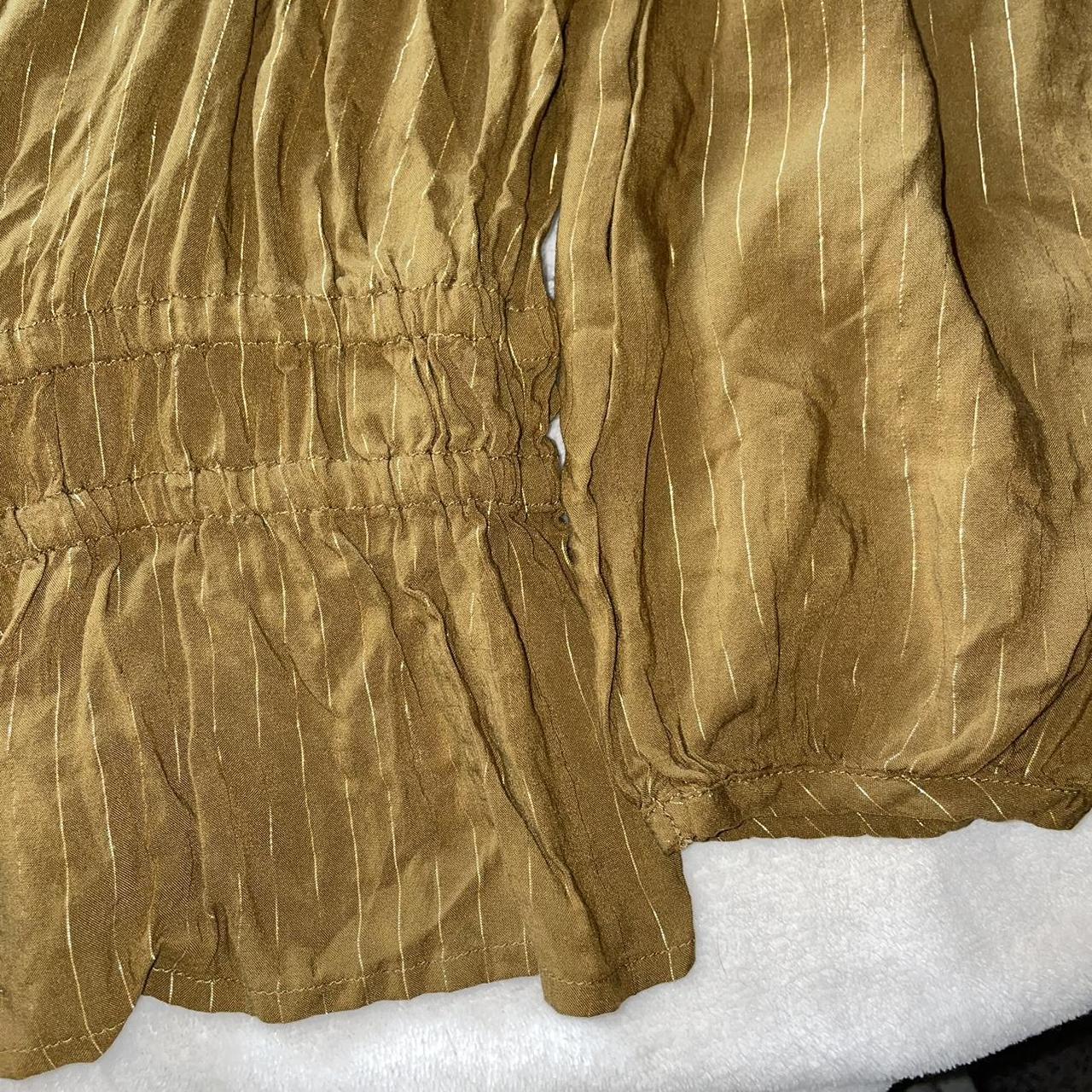 universal thread peplum top • size: XL • muted... - Depop