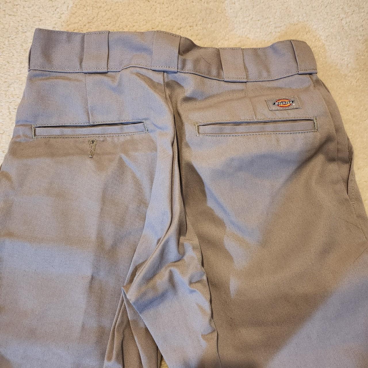Silver Dickies 874 pants, tagged size 30x30.... - Depop