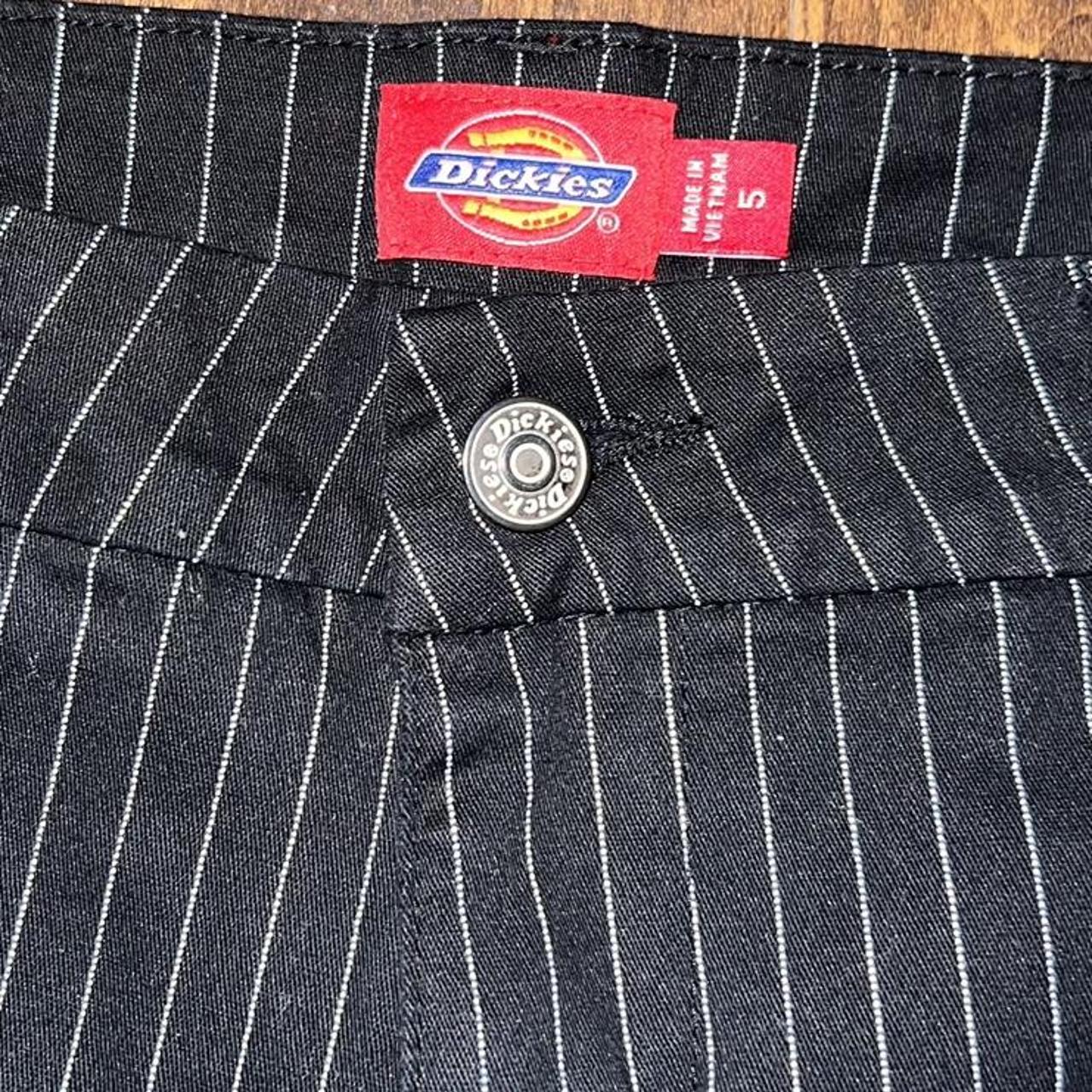 dickies Bermuda pinstripe shorts ⭐️very avril... - Depop