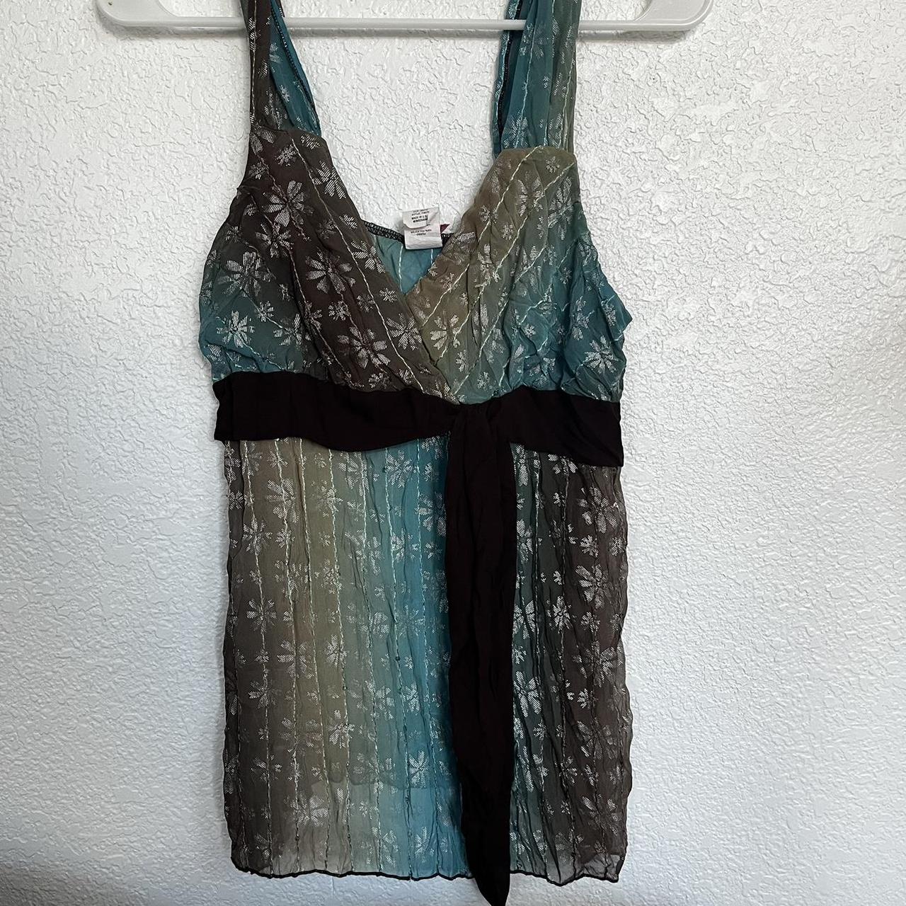 Cute flowy fairy top Size M #fairycore #dainty... - Depop