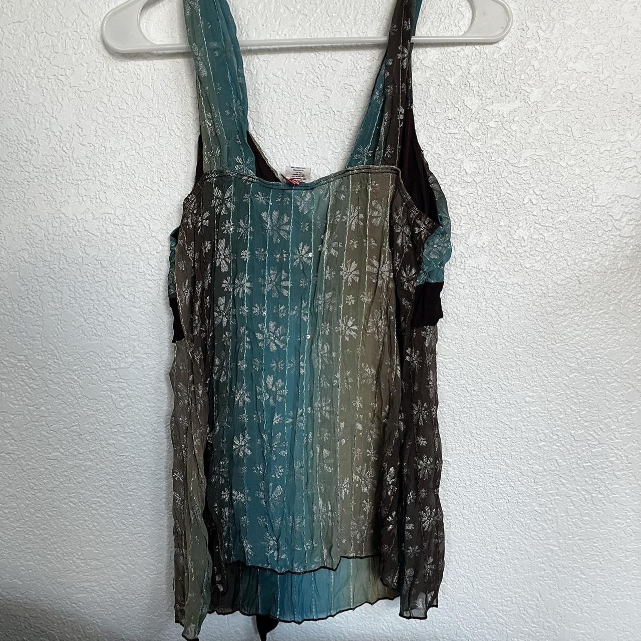 Cute flowy fairy top Size M #fairycore #dainty... - Depop