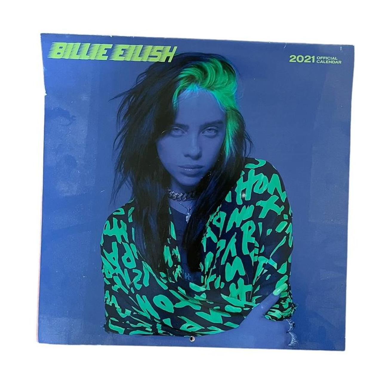 never used billie eilish 2021 calendar has amazing... - Depop