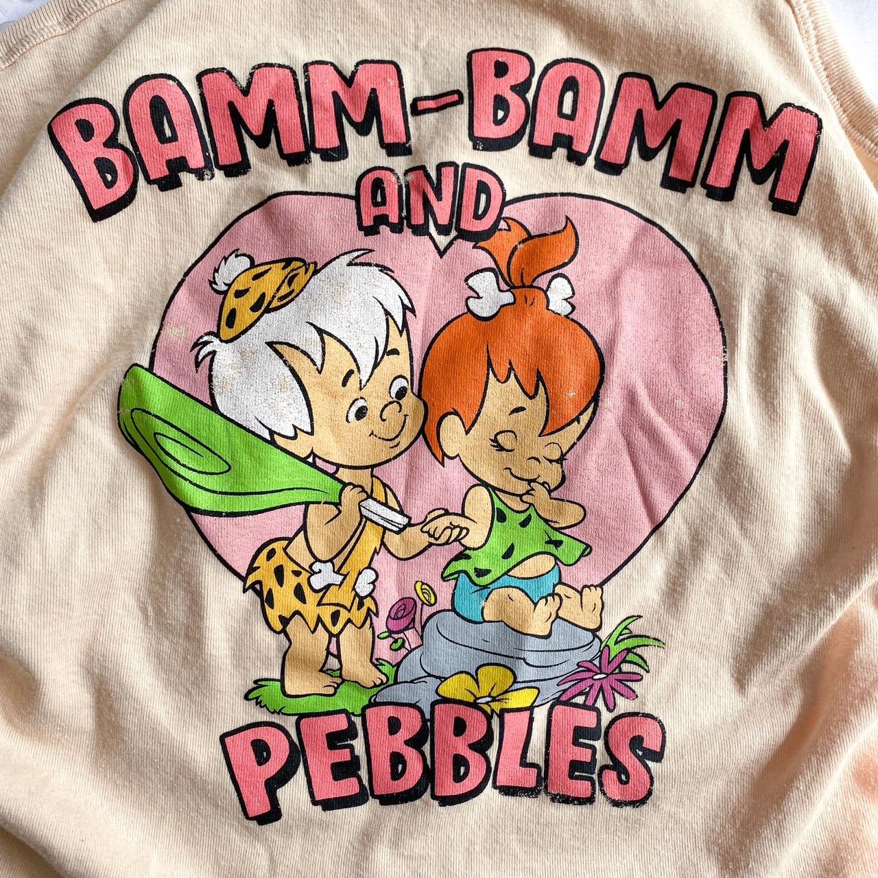 The Flintstones Bam-Bam and Pebbles top 🎨Tag Size: L... - Depop