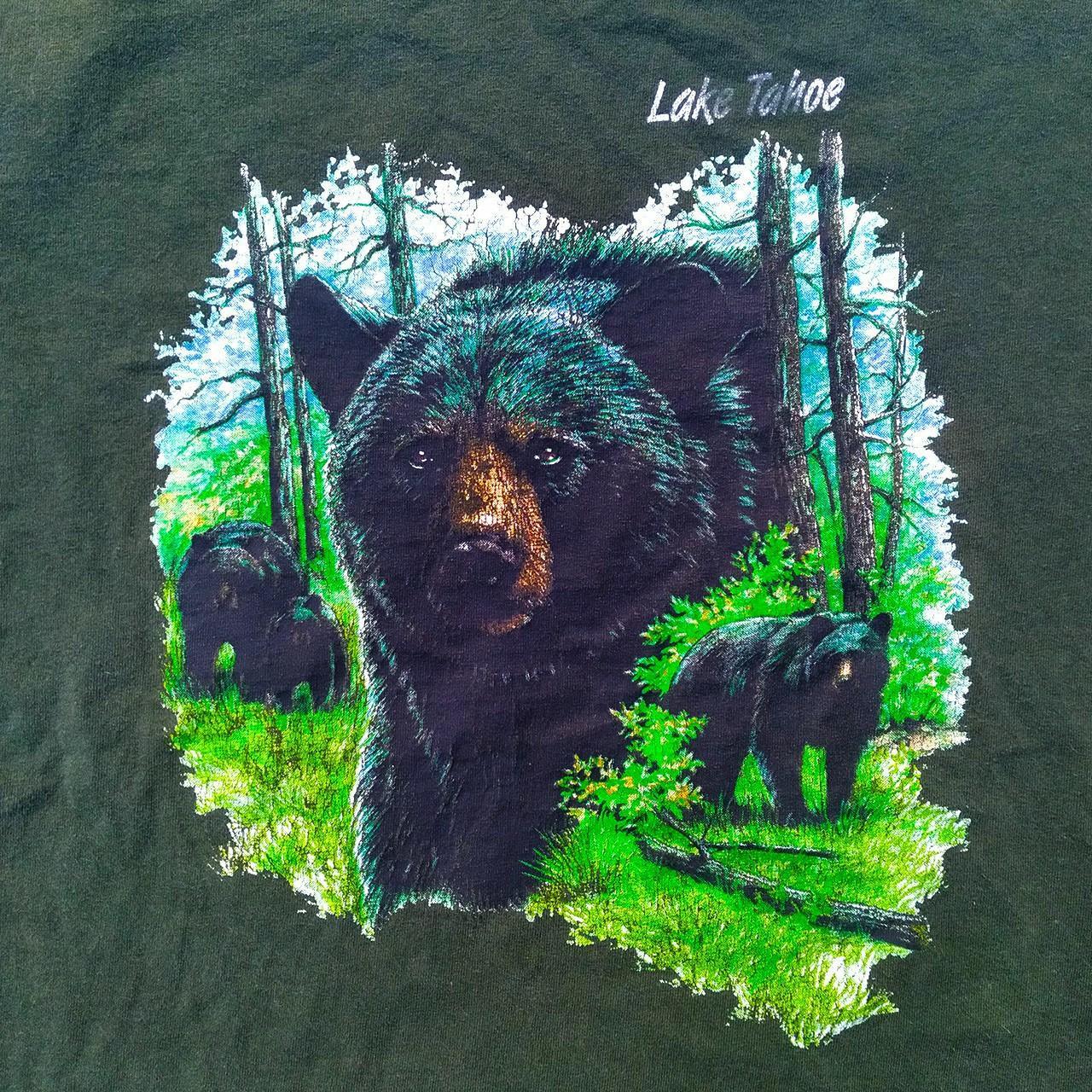 90s Product Green Bear Logo