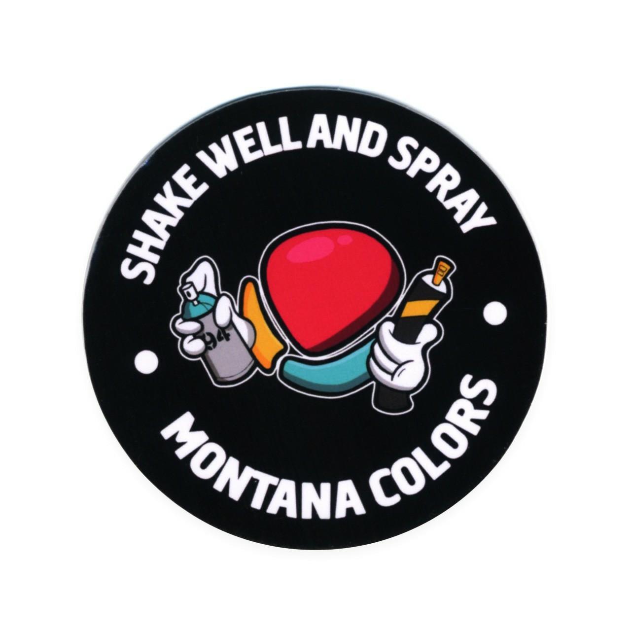 Shake well and spray sticker by Montana spray... - Depop