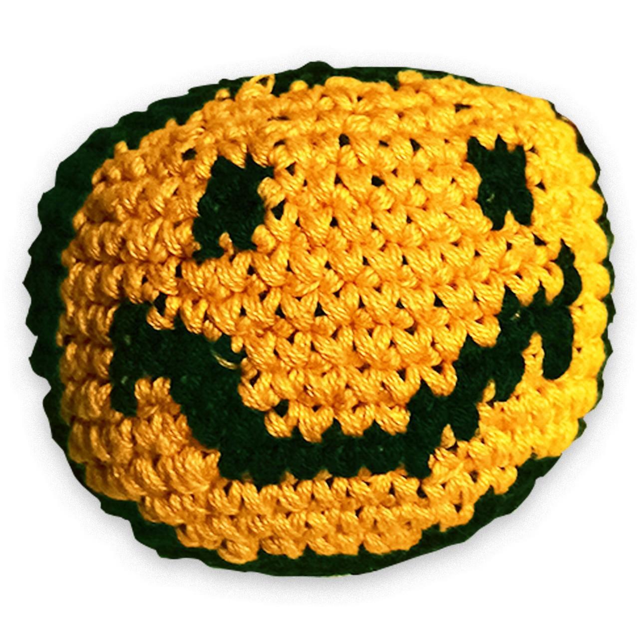 Happy face hacky sack by guatemalart Brand... - Depop
