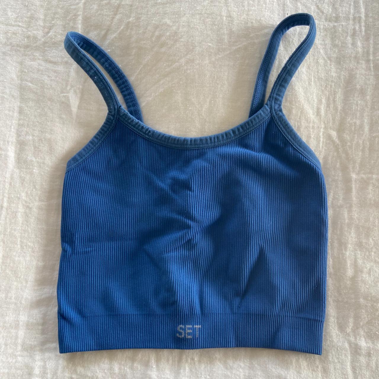 Set Active tank top blue size xs #setactive - Depop